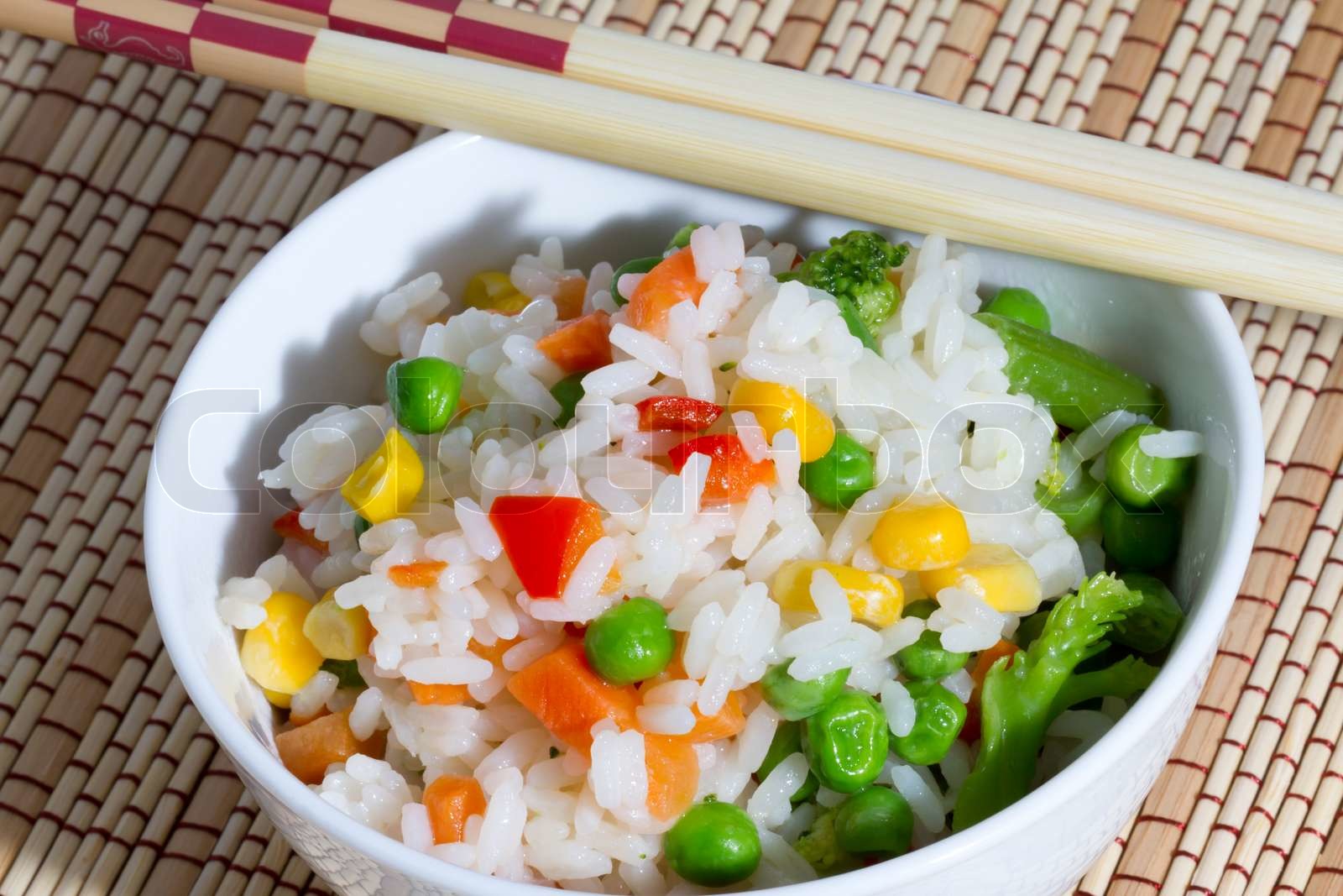 Weißer Reis | Stock Bild | Colourbox