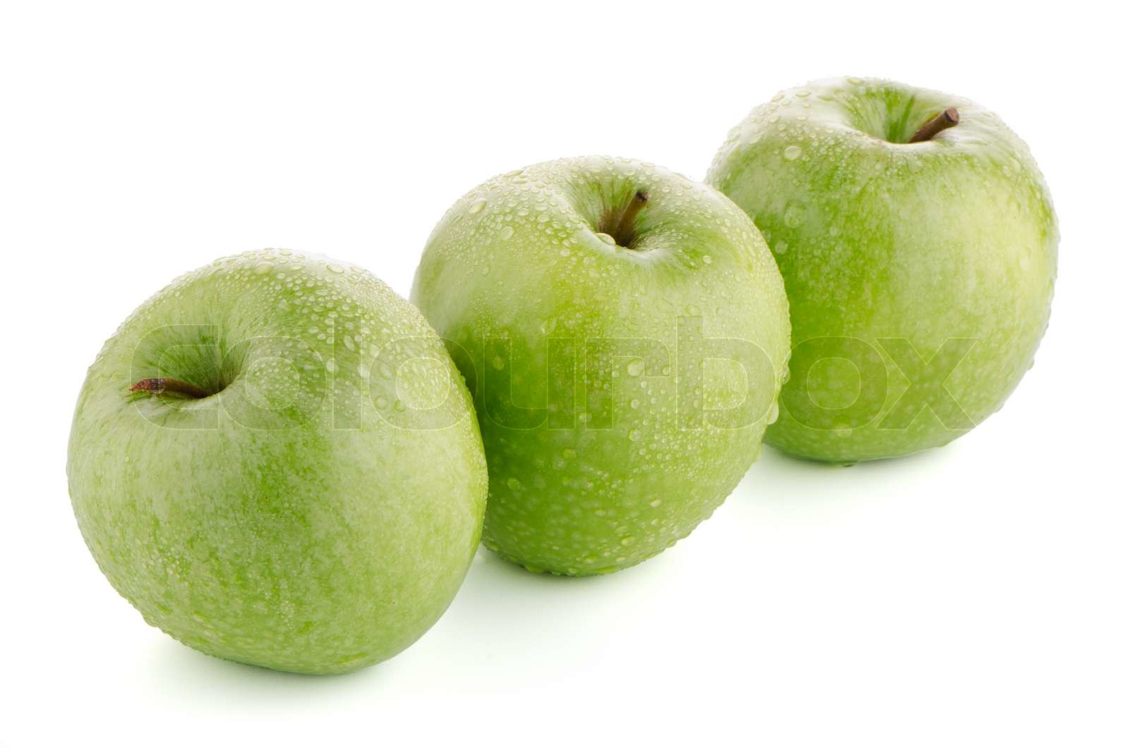 Grüner Apfel Obst | Stock Bild | Colourbox