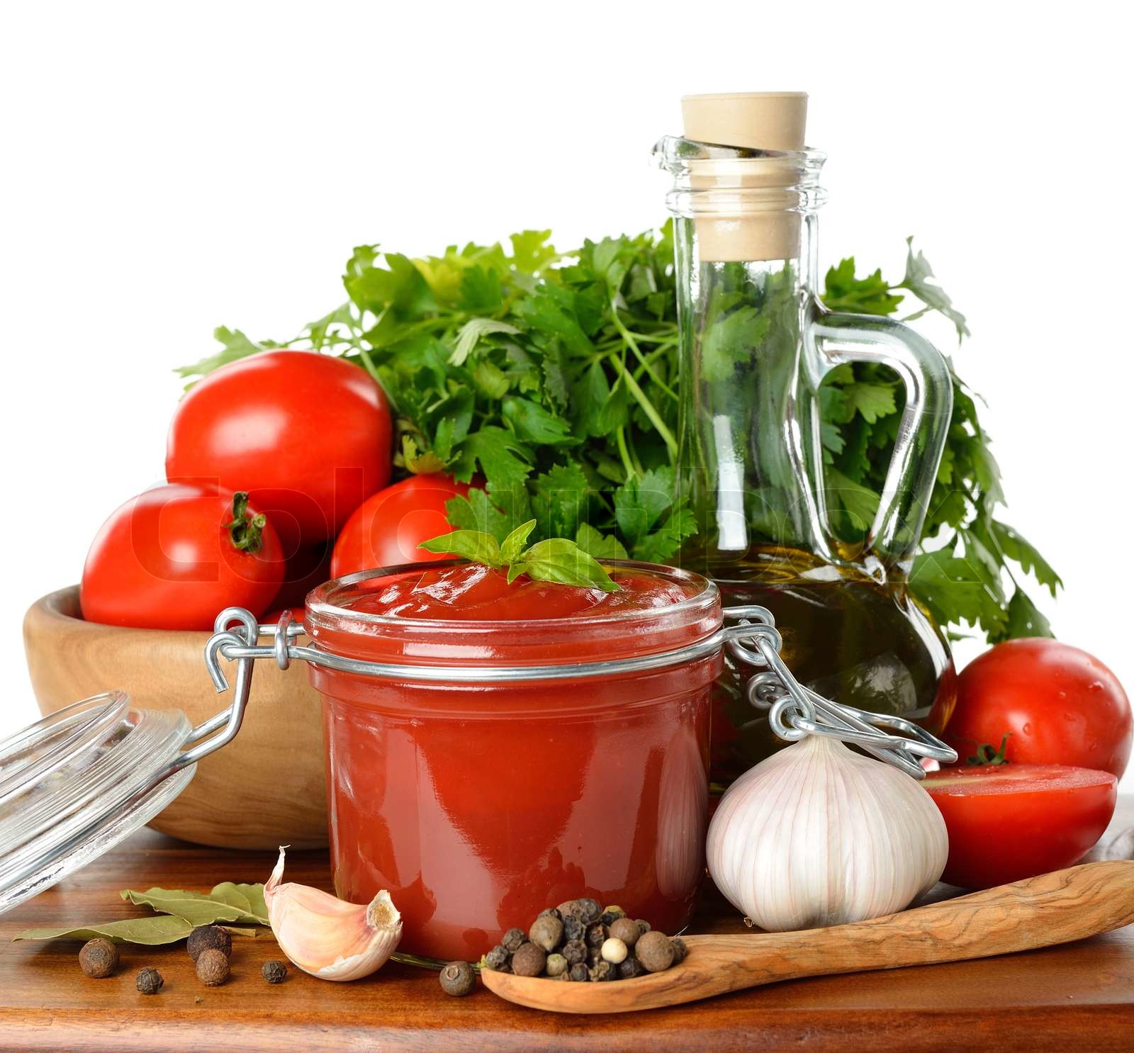 tomato ketchup | Stock image | Colourbox