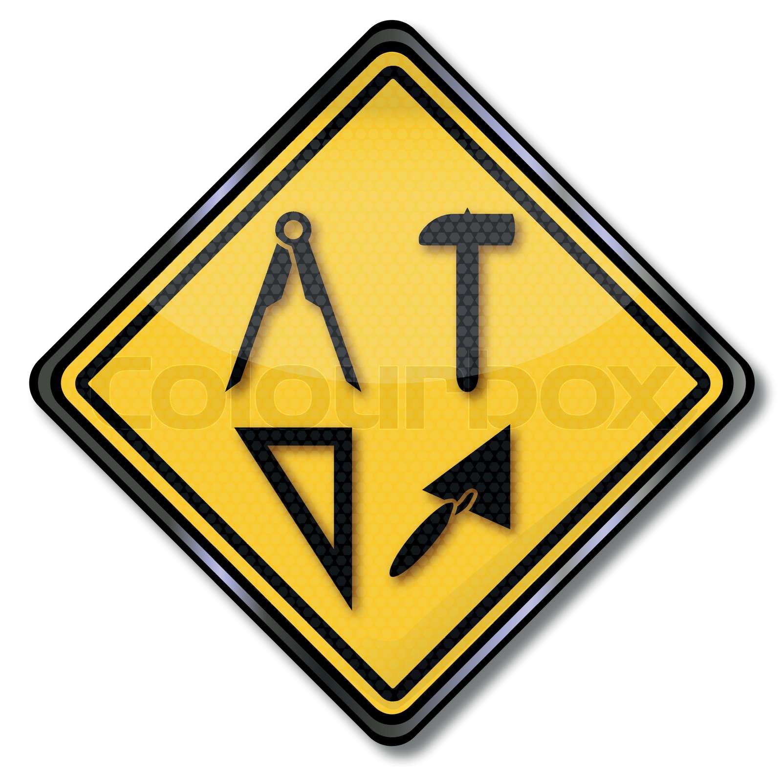 Zunftzeichen Maurer | Stock-Vektor | Colourbox