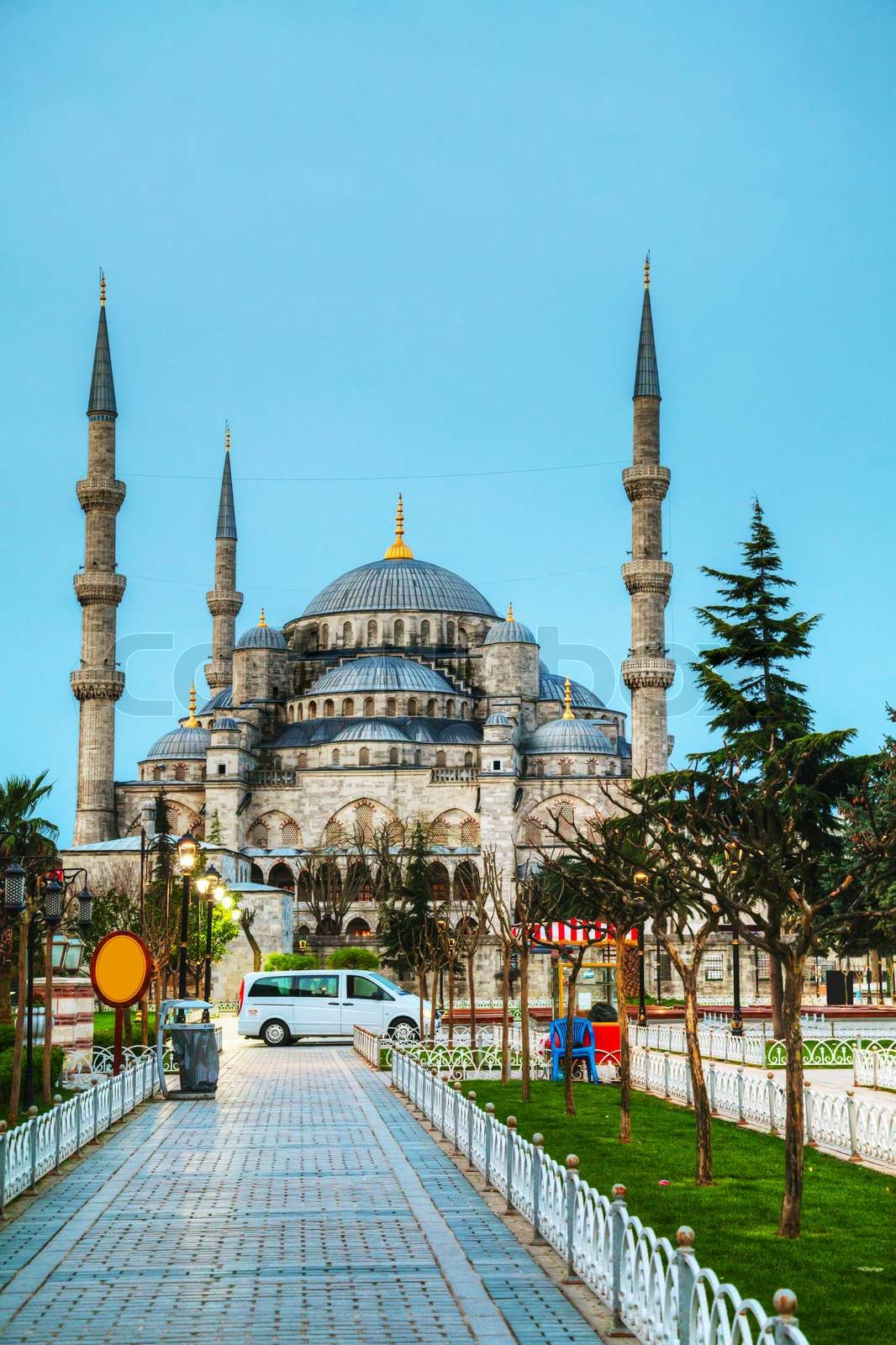 Sultan -Ahmed-Moschee Blaue Moschee in Istanbul | Stock Bild | Colourbox