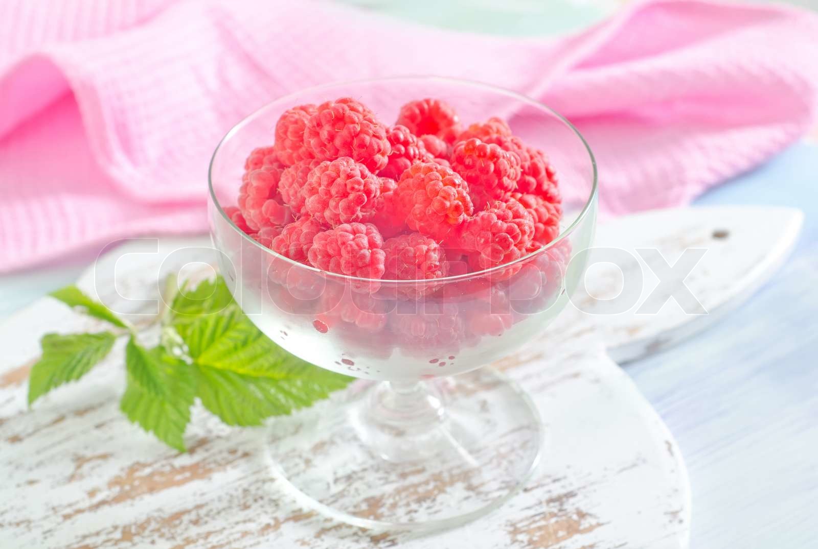 Himbeere | Stock Bild | Colourbox