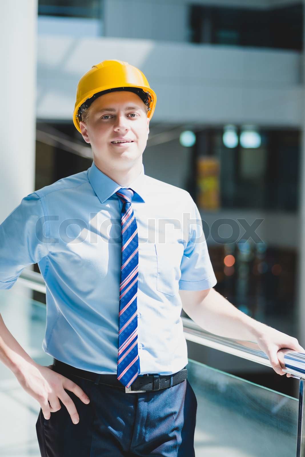successful engineer | Stock image | Colourbox