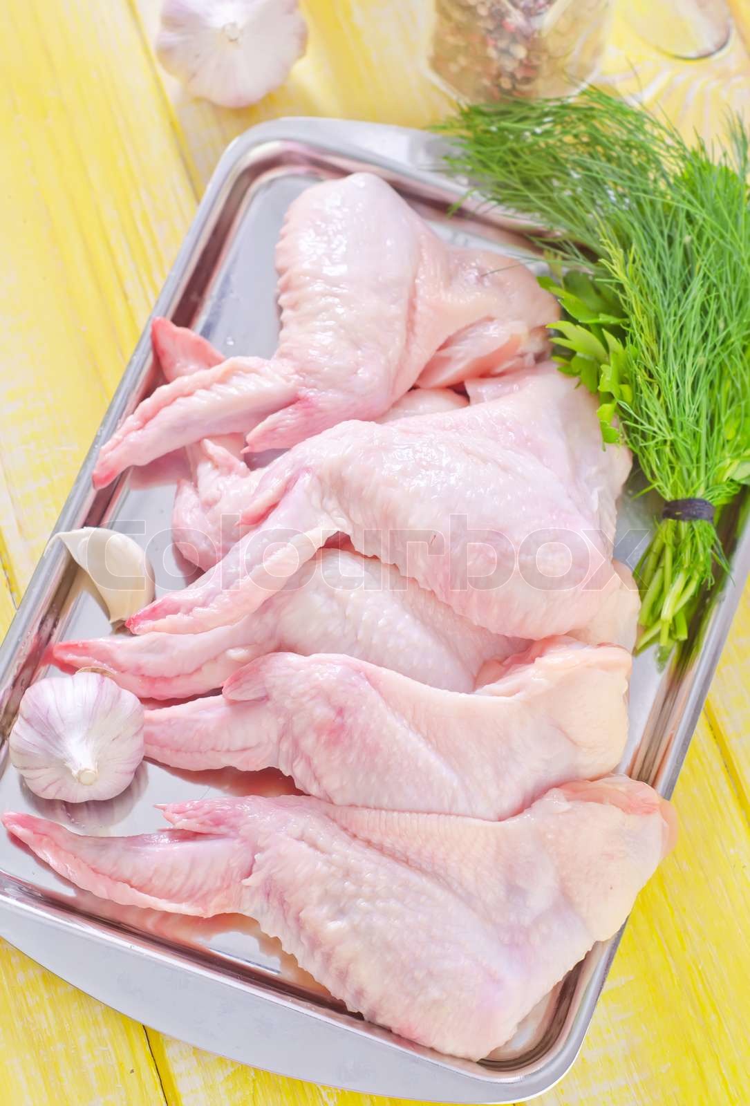 chicken wings | Stock image | Colourbox