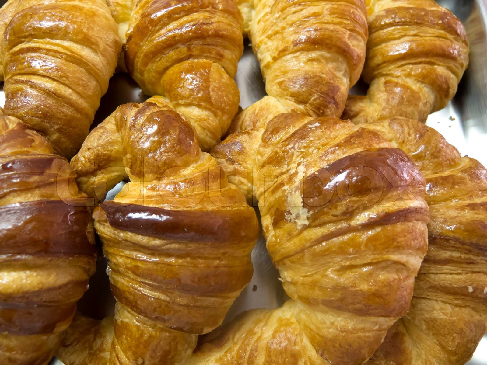 Fresh croissant | Stock image | Colourbox