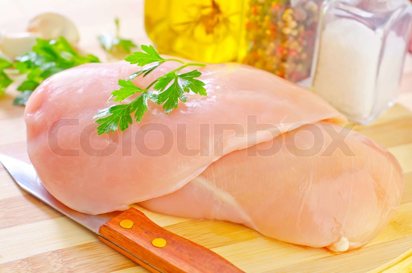 chicken fillet | Stock image | Colourbox
