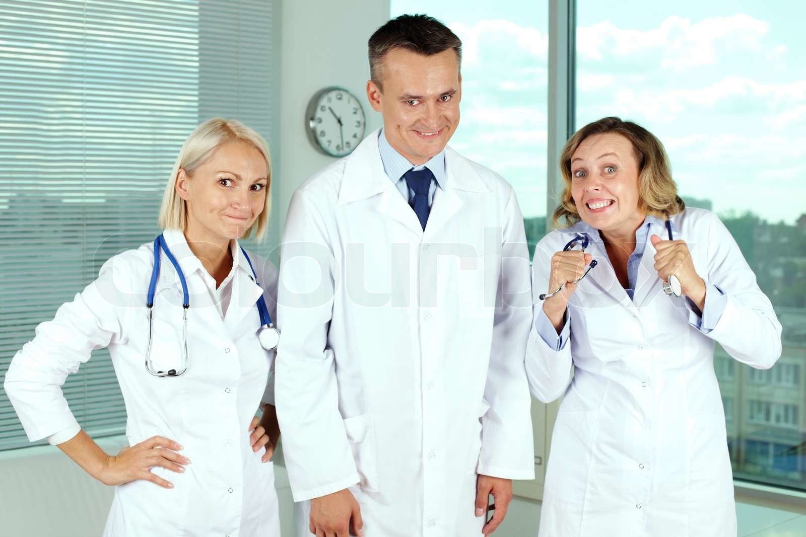 Crazy doctors | Stock image | Colourbox