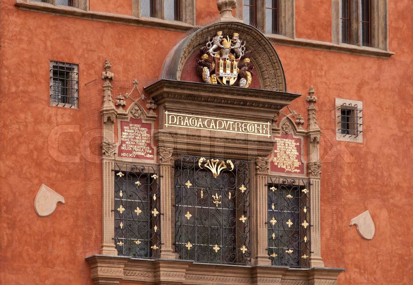 Facade of a building in Old Town | Stock image | Colourbox