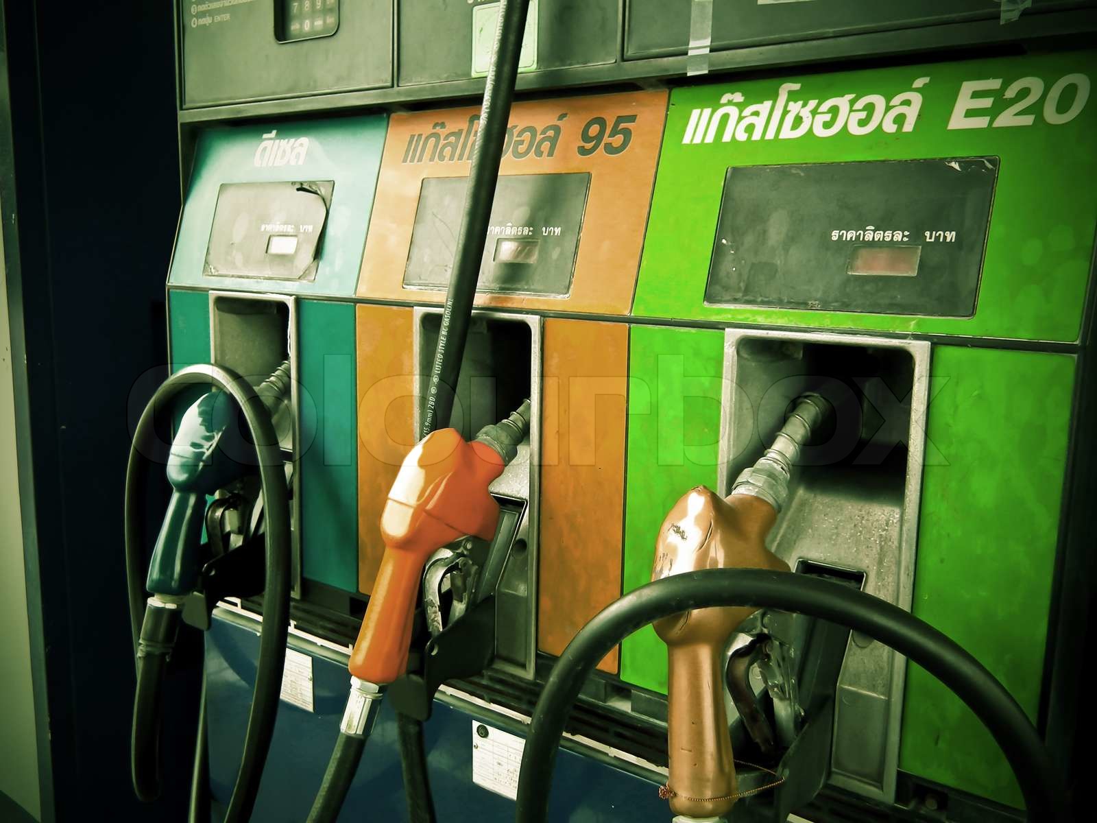 Gas pump | Stock image | Colourbox