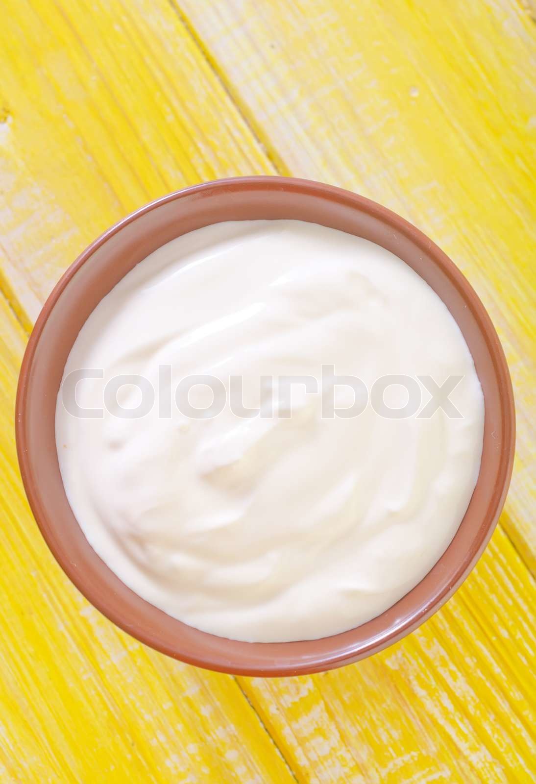 Sauerrahm | Stock Bild | Colourbox