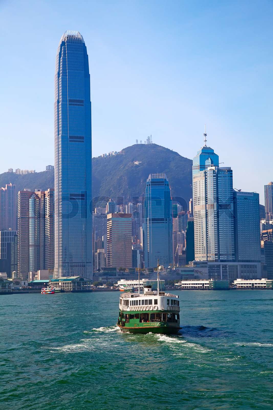 Hong Kong ferry | Stock image | Colourbox