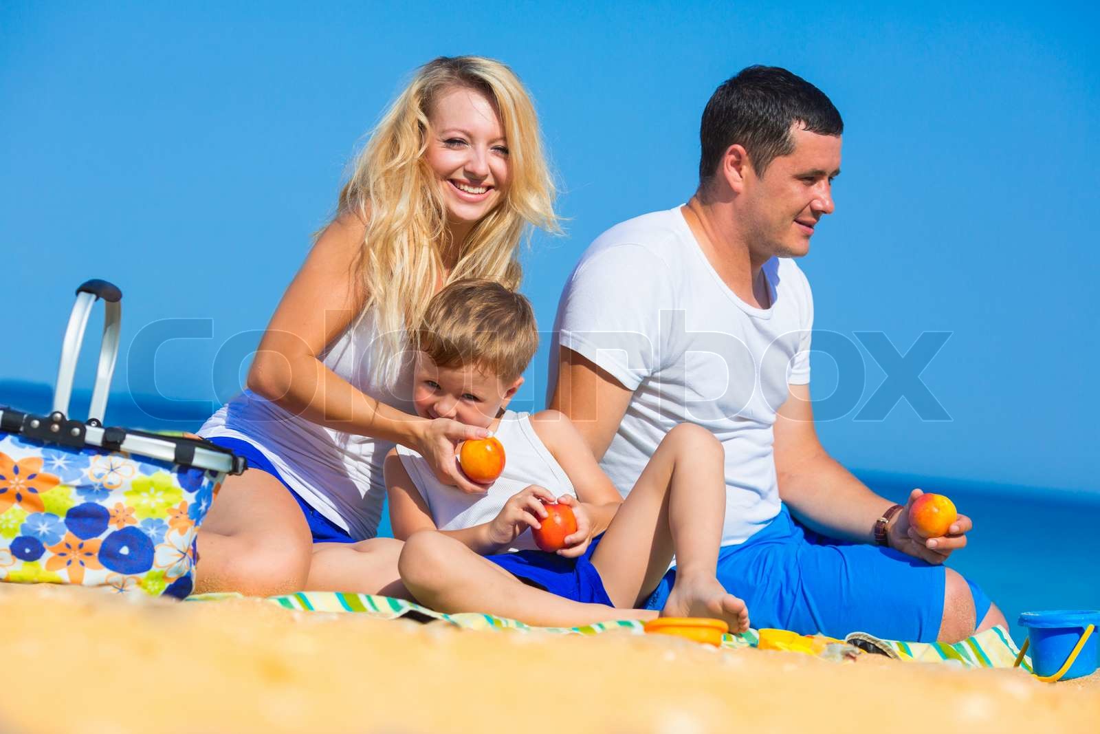 Elegantes Strandfotos Ideen Familie Bild