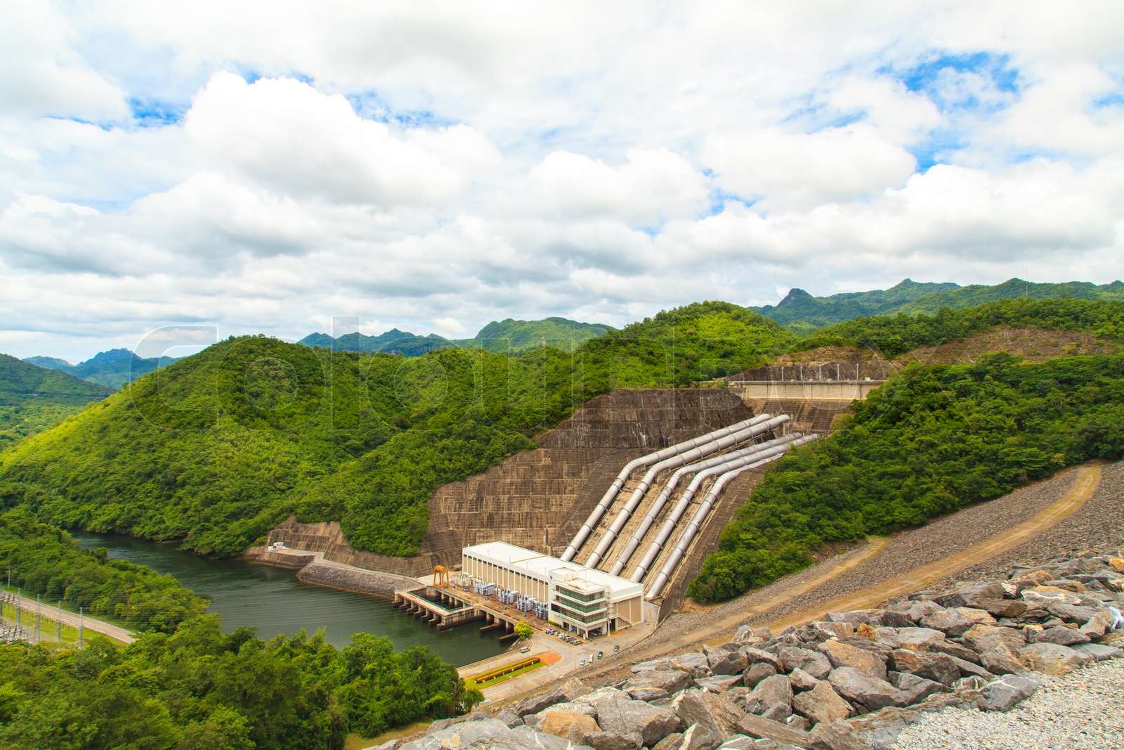 Srinakarin Dam in Thailand | Stock Bild | Colourbox