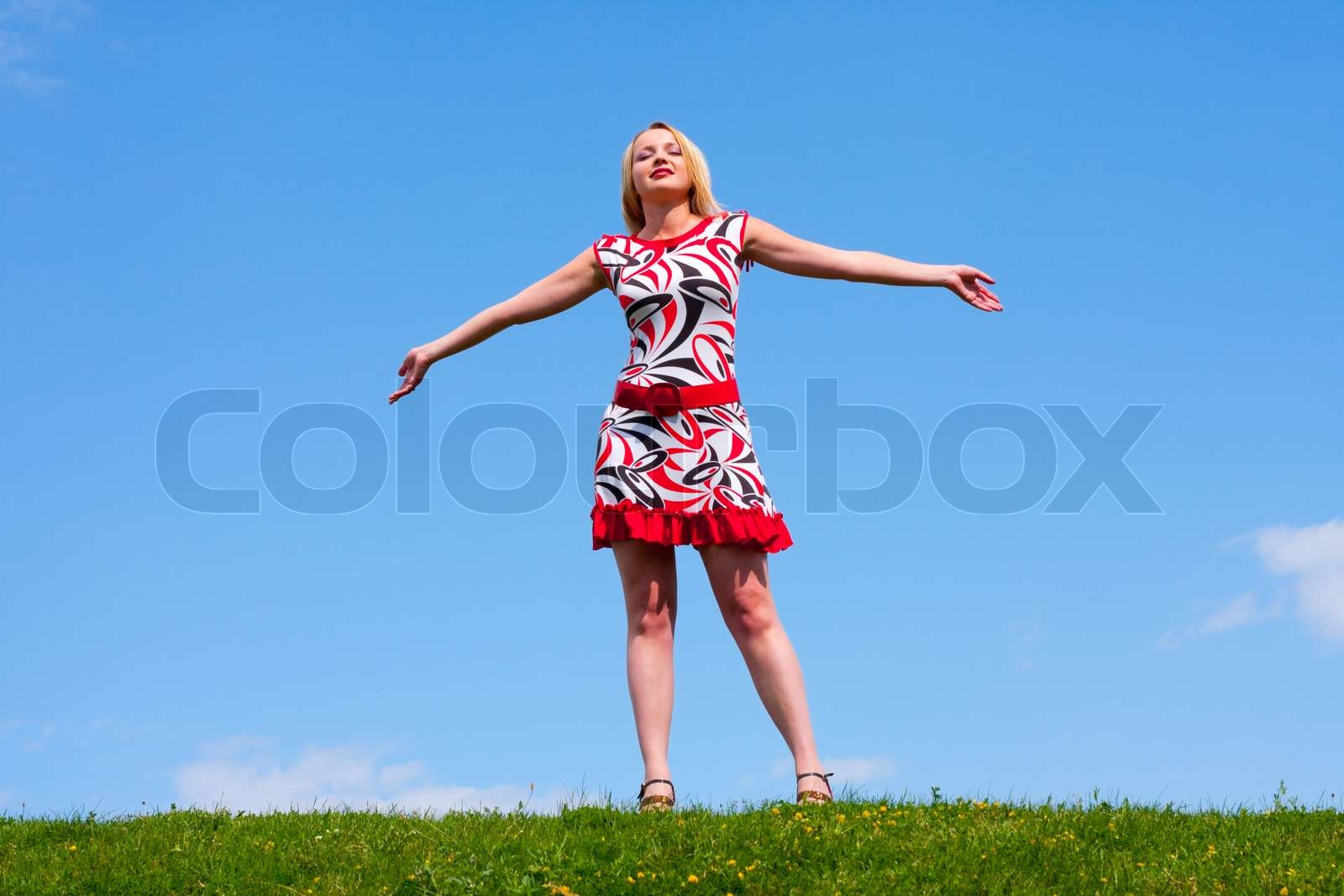 Schönes Mädchen | Stock Bild | Colourbox