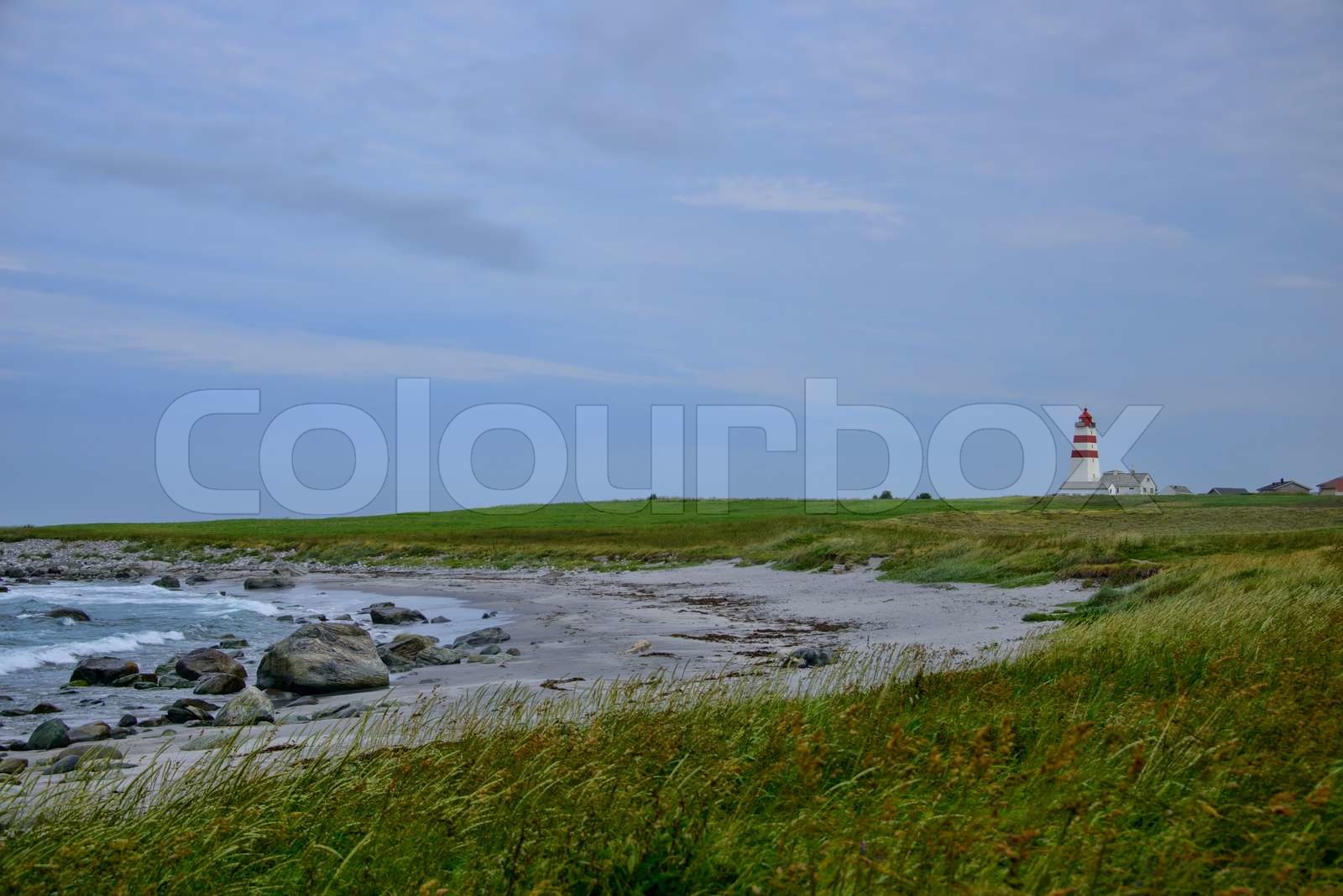 Alnes lighthouse | Stock image | Colourbox