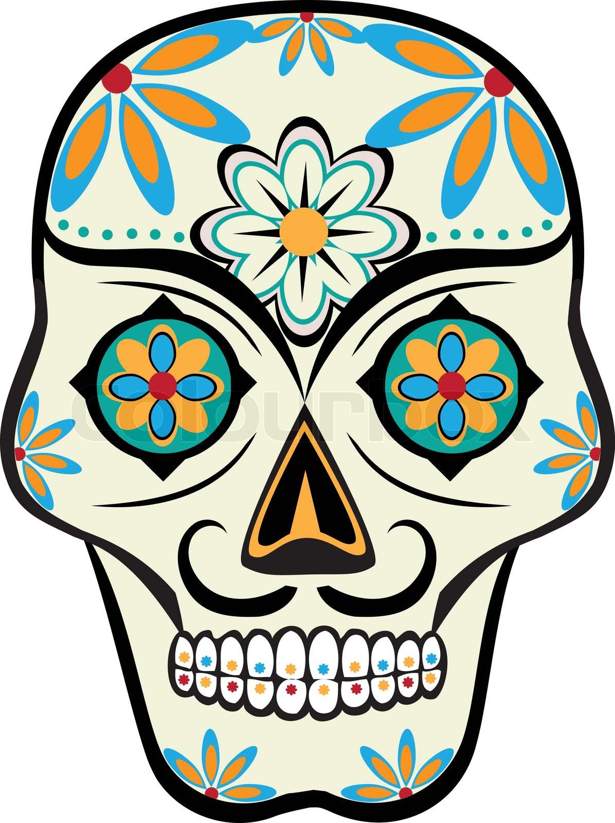 Calavera | Stock-Vektor | Colourbox