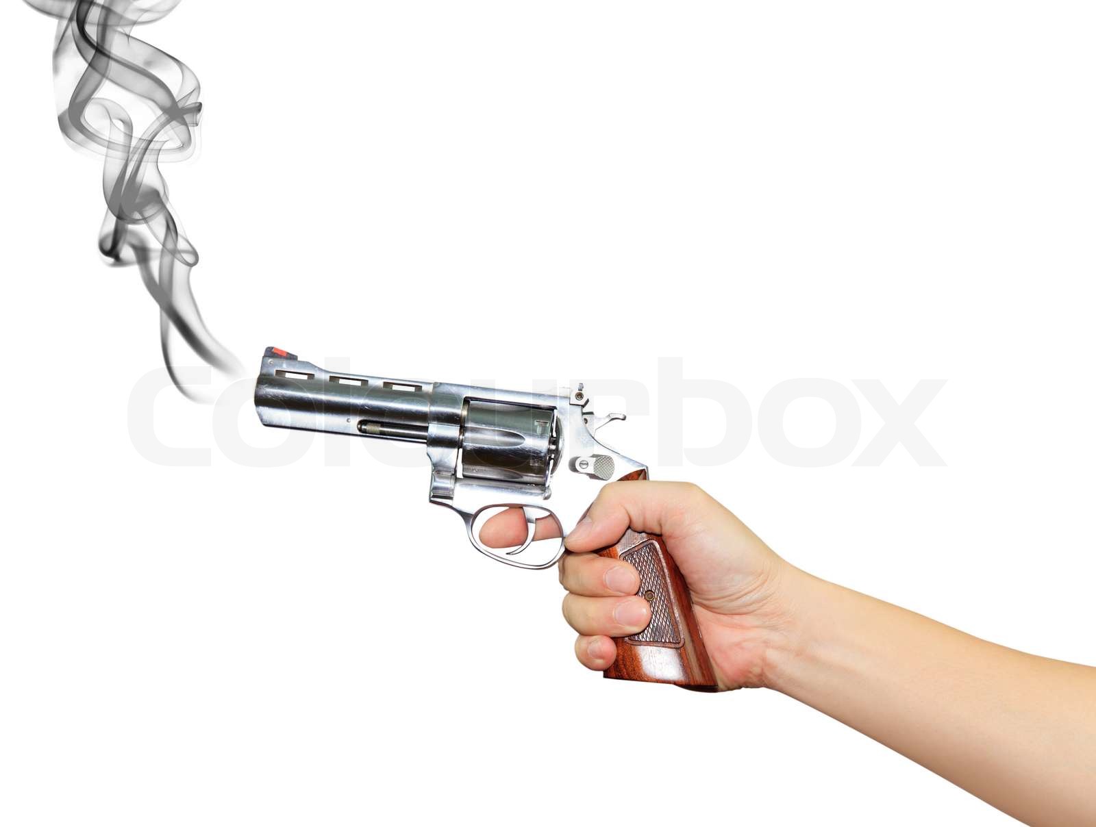 Hånd med pistol | Stock foto | Colourbox