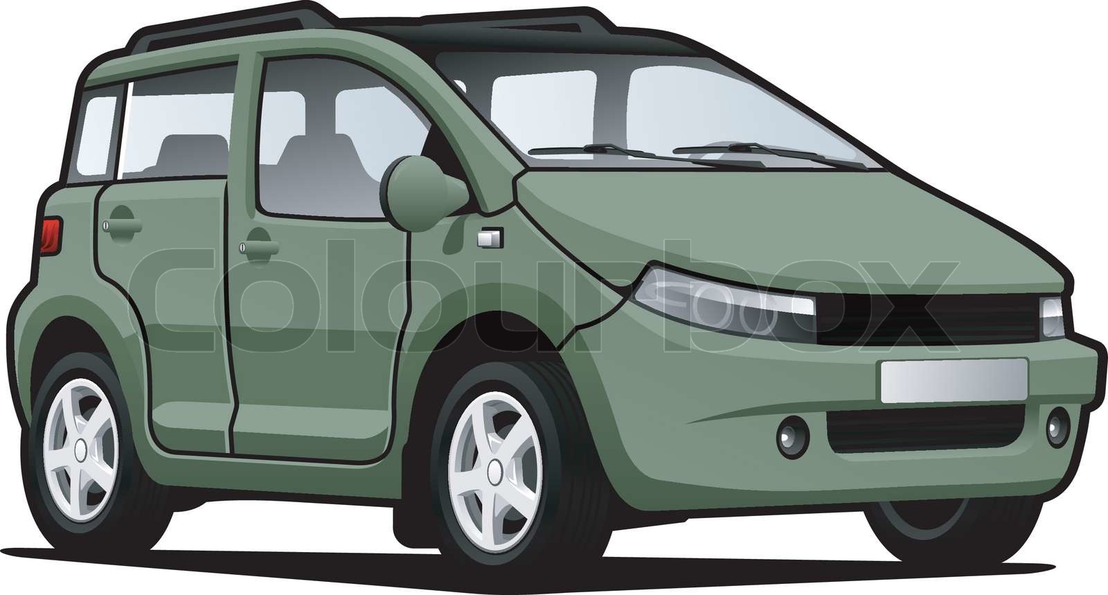 micro bil | Stock vektor | Colourbox