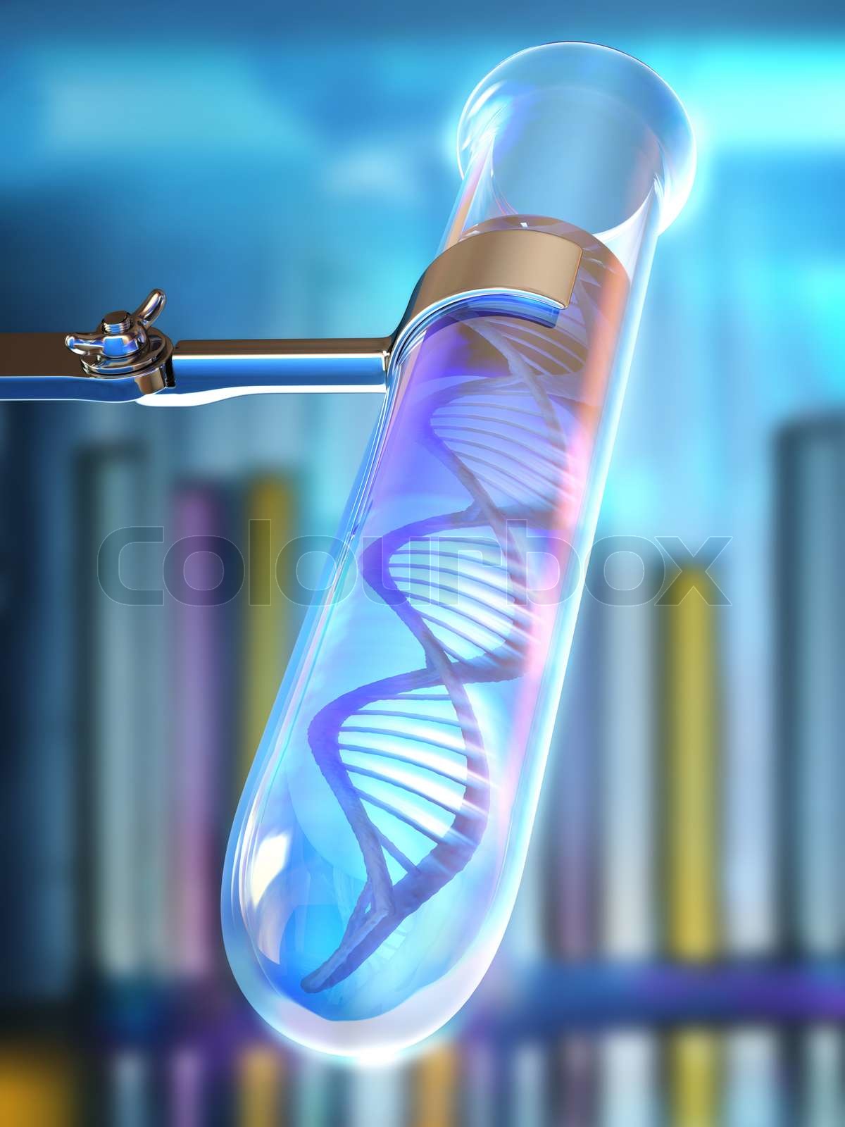 DNA Forschung | Stock Bild | Colourbox