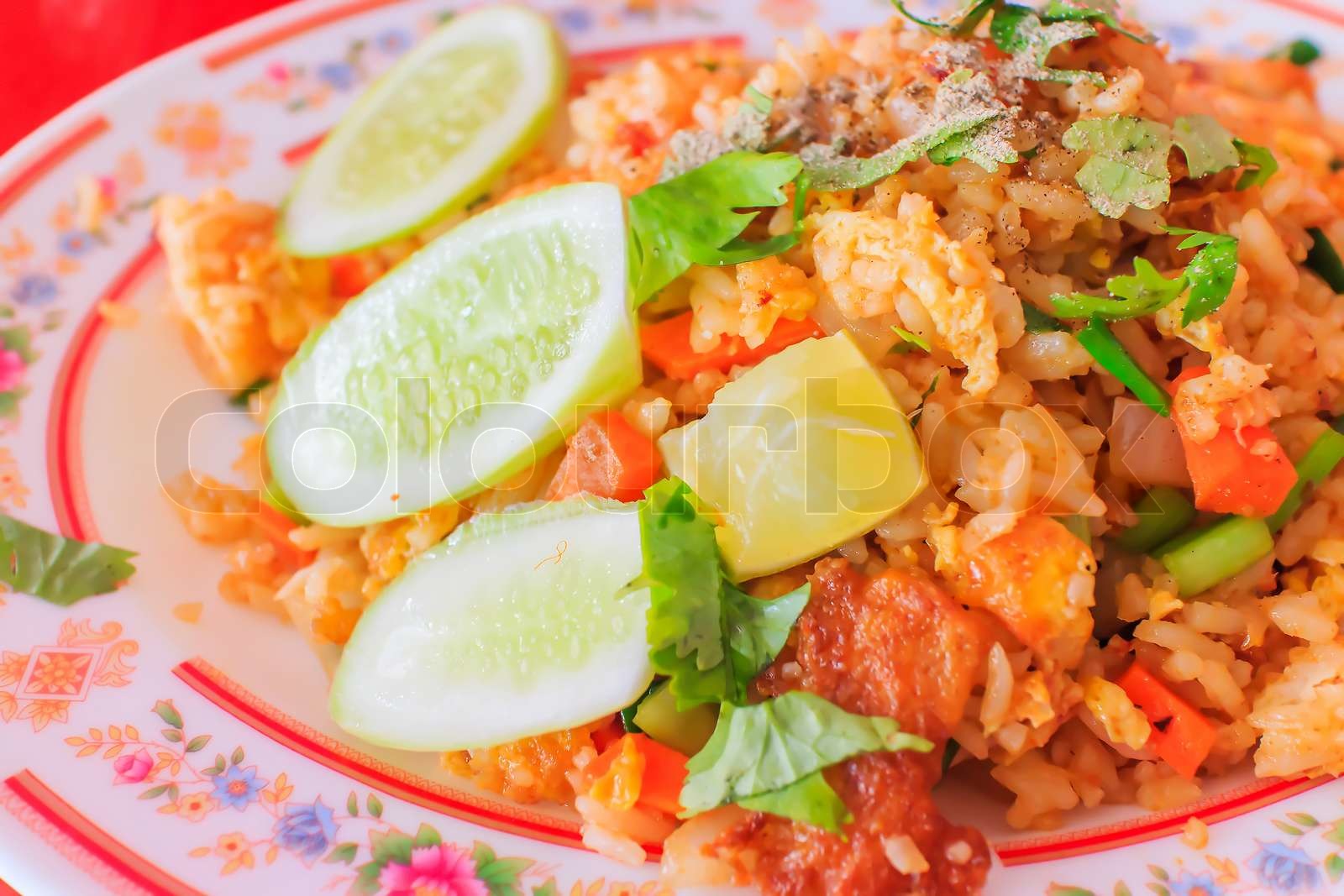 Fried rice | Stock image | Colourbox