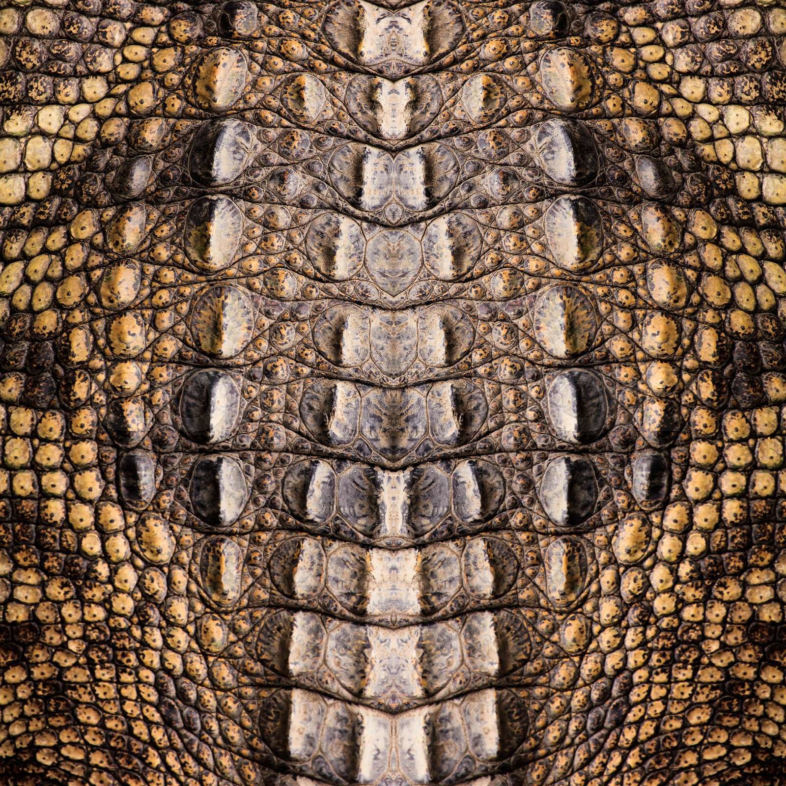 Crocodile leather | Stock image | Colourbox