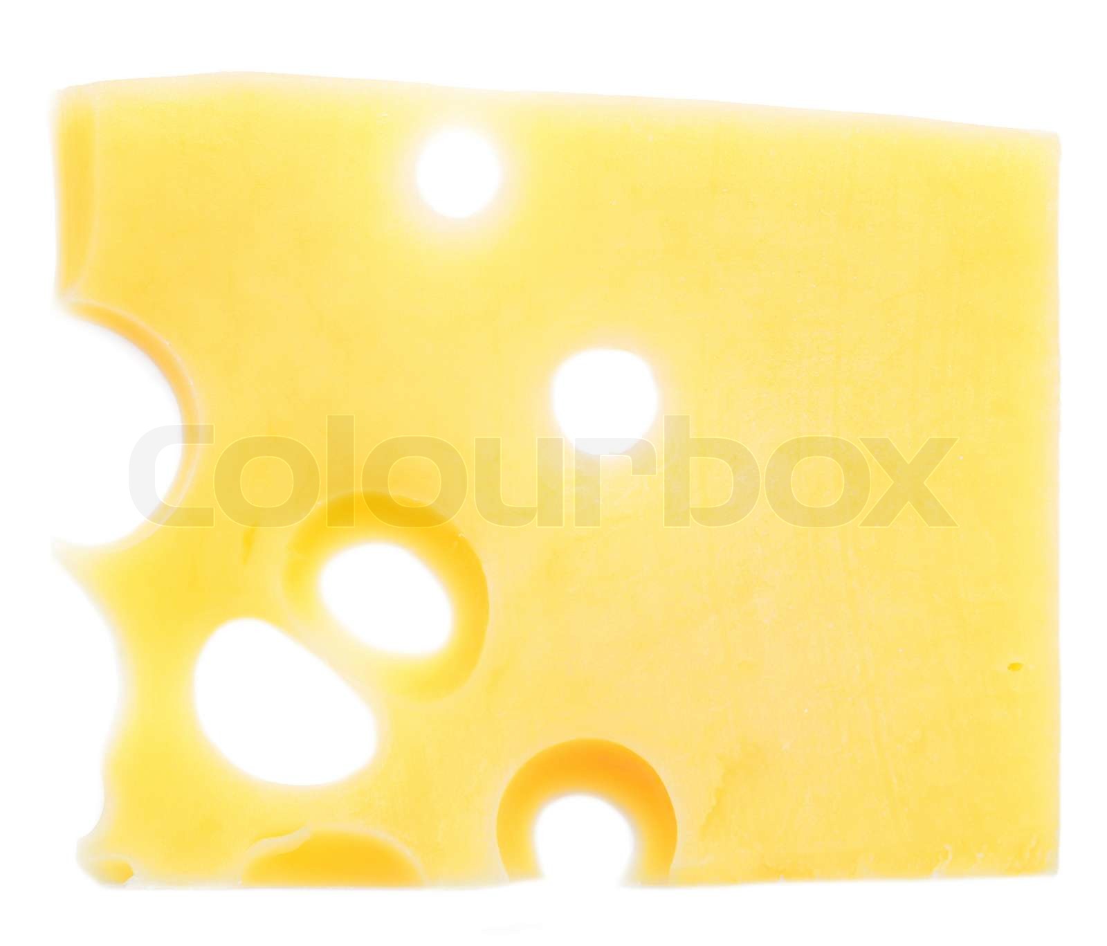 Scheibe Käse | Stock Bild | Colourbox