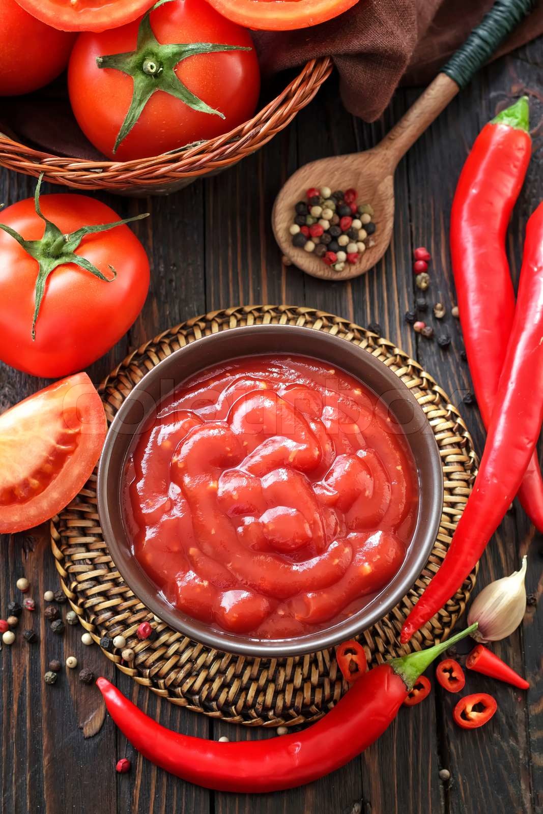 Ketchup | Stock image | Colourbox