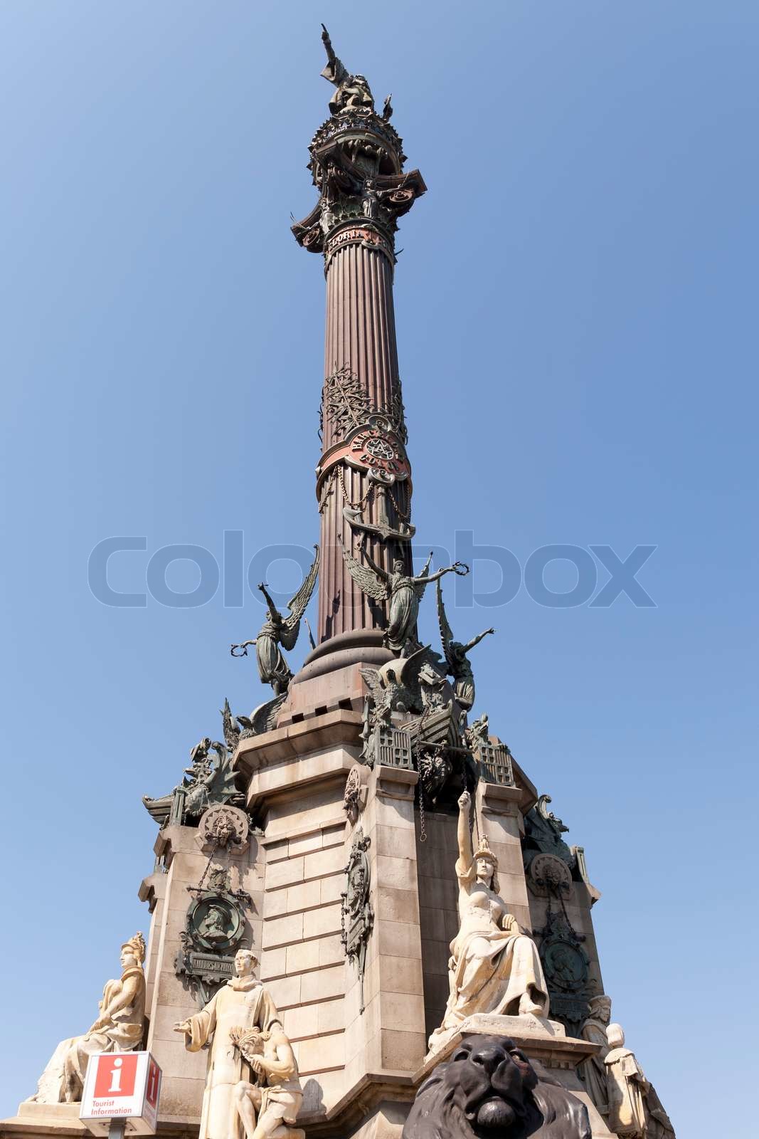 Statue of colon | Stock image | Colourbox