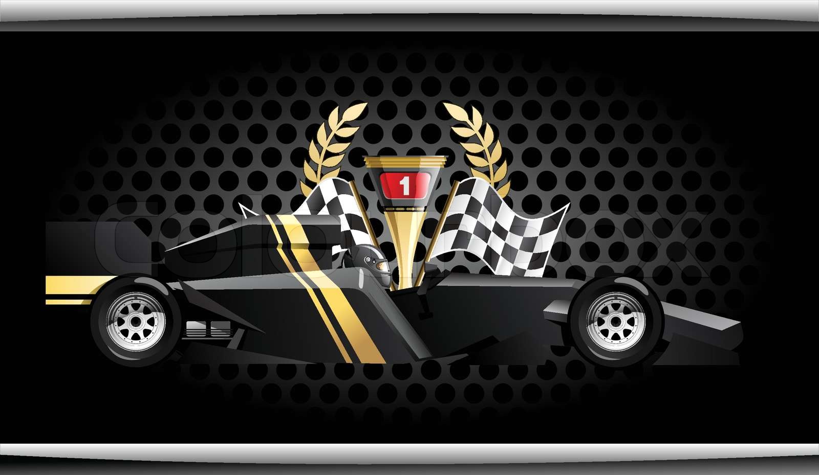 formula 1 | Stock vector | Colourbox