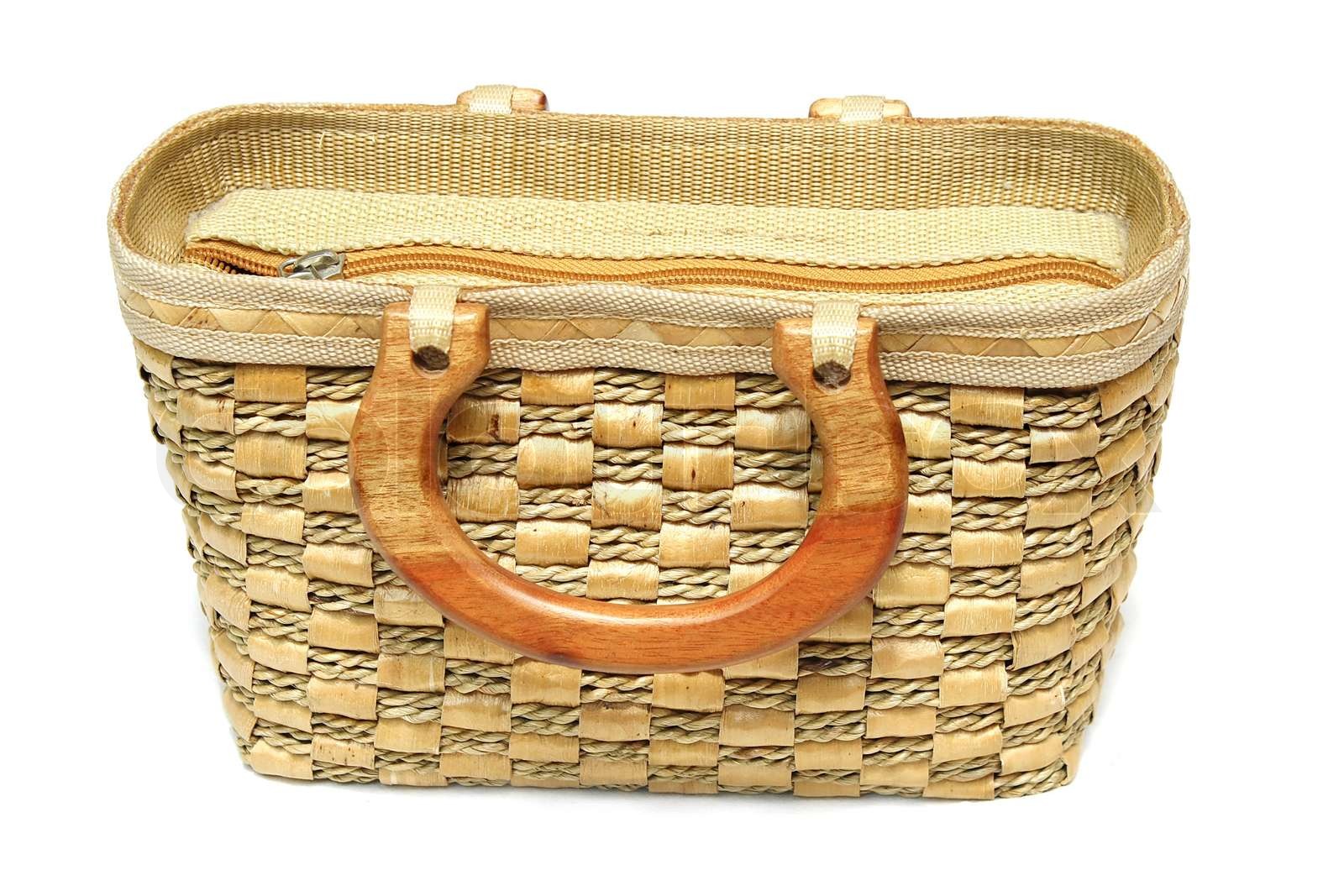 general bamboo Handbag | Stock image | Colourbox
