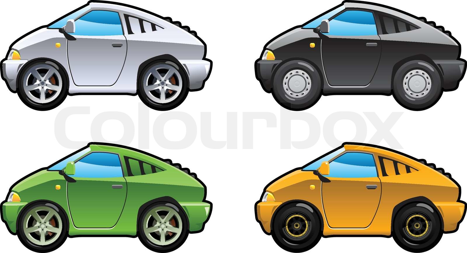 bil - vektor illustration | Stock vektor | Colourbox