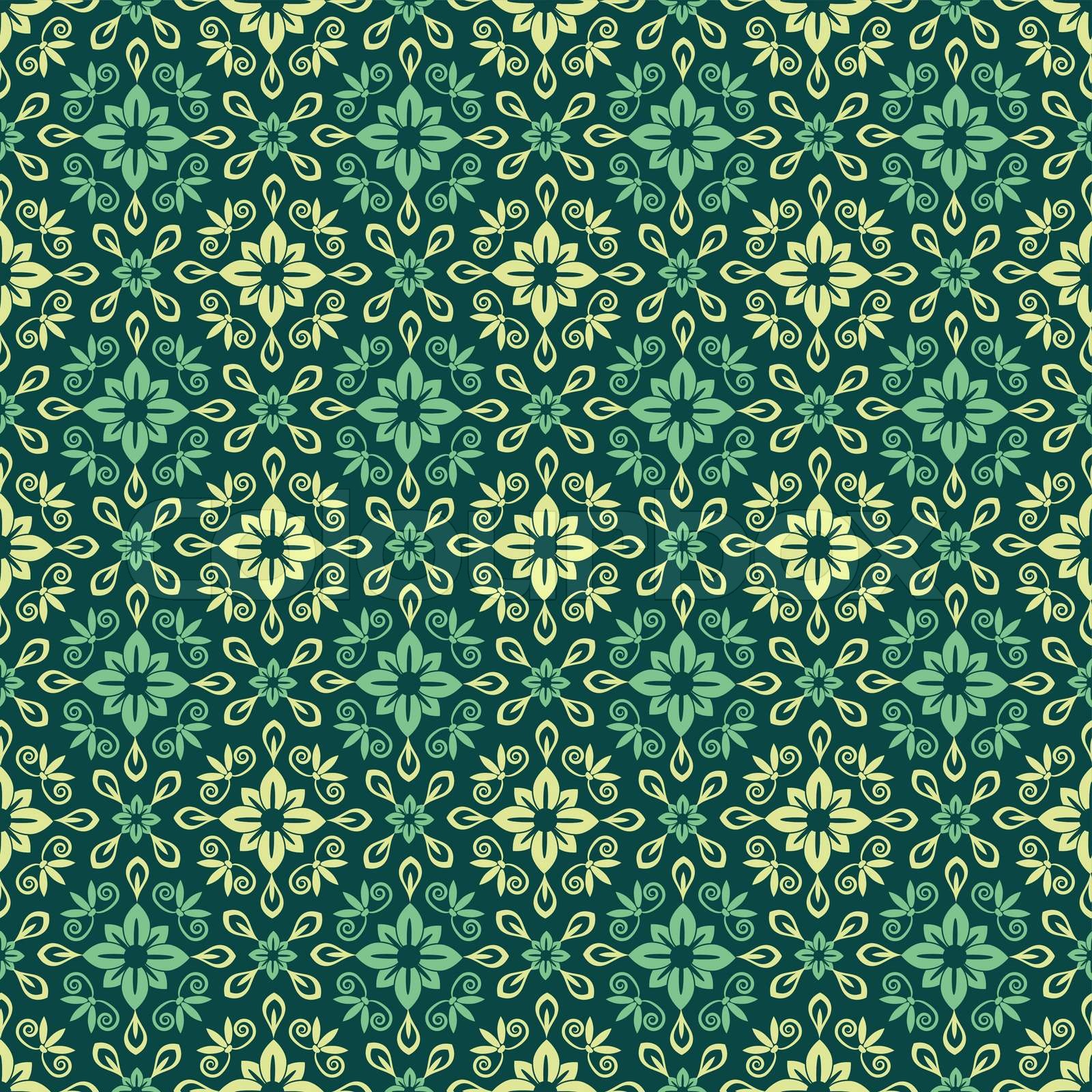 Damast-Muster | Stock-Vektor | Colourbox
