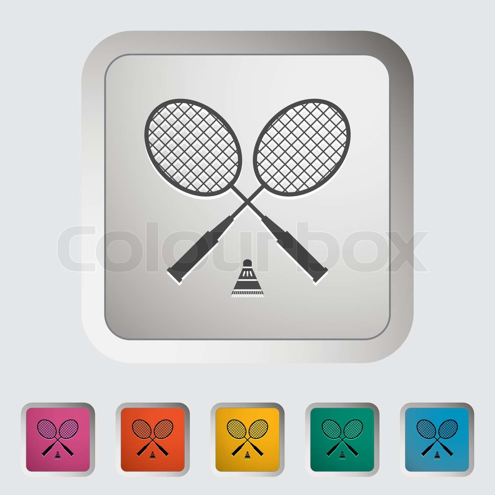 Badminton | Stock vector | Colourbox
