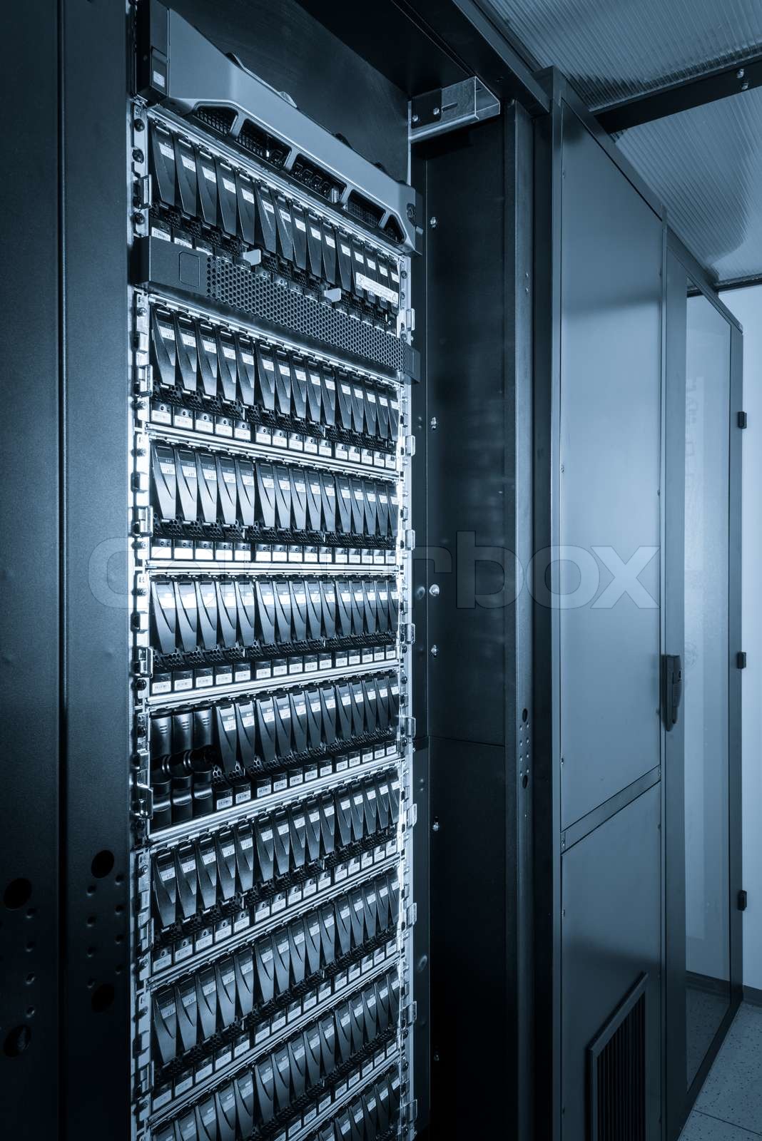 Rechenzentrum | Stock Bild | Colourbox