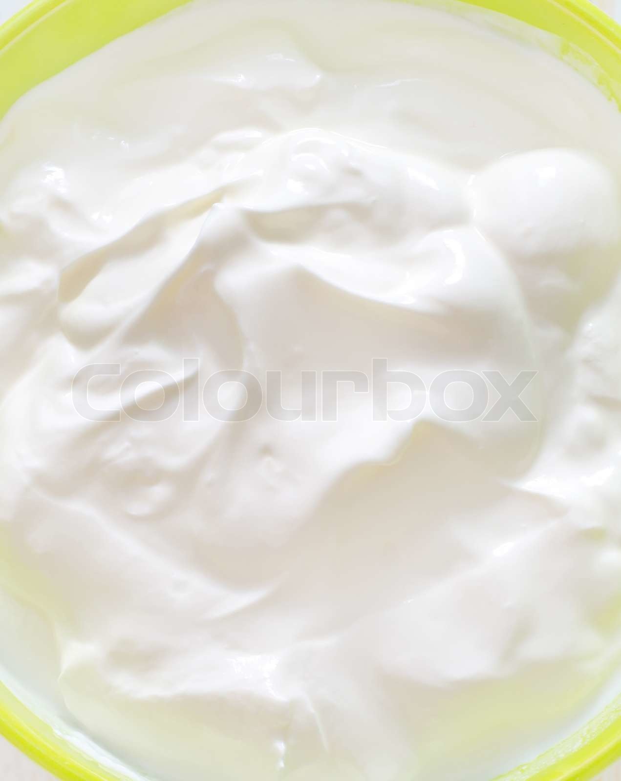 sour cream | Stock image | Colourbox