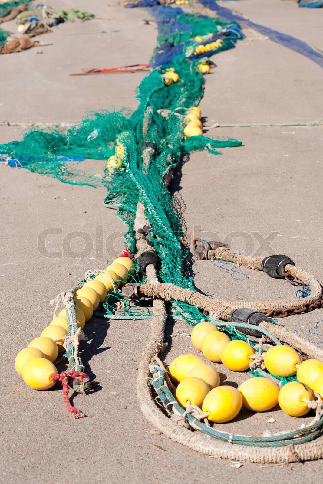 Fishing nets | Stock image | Colourbox