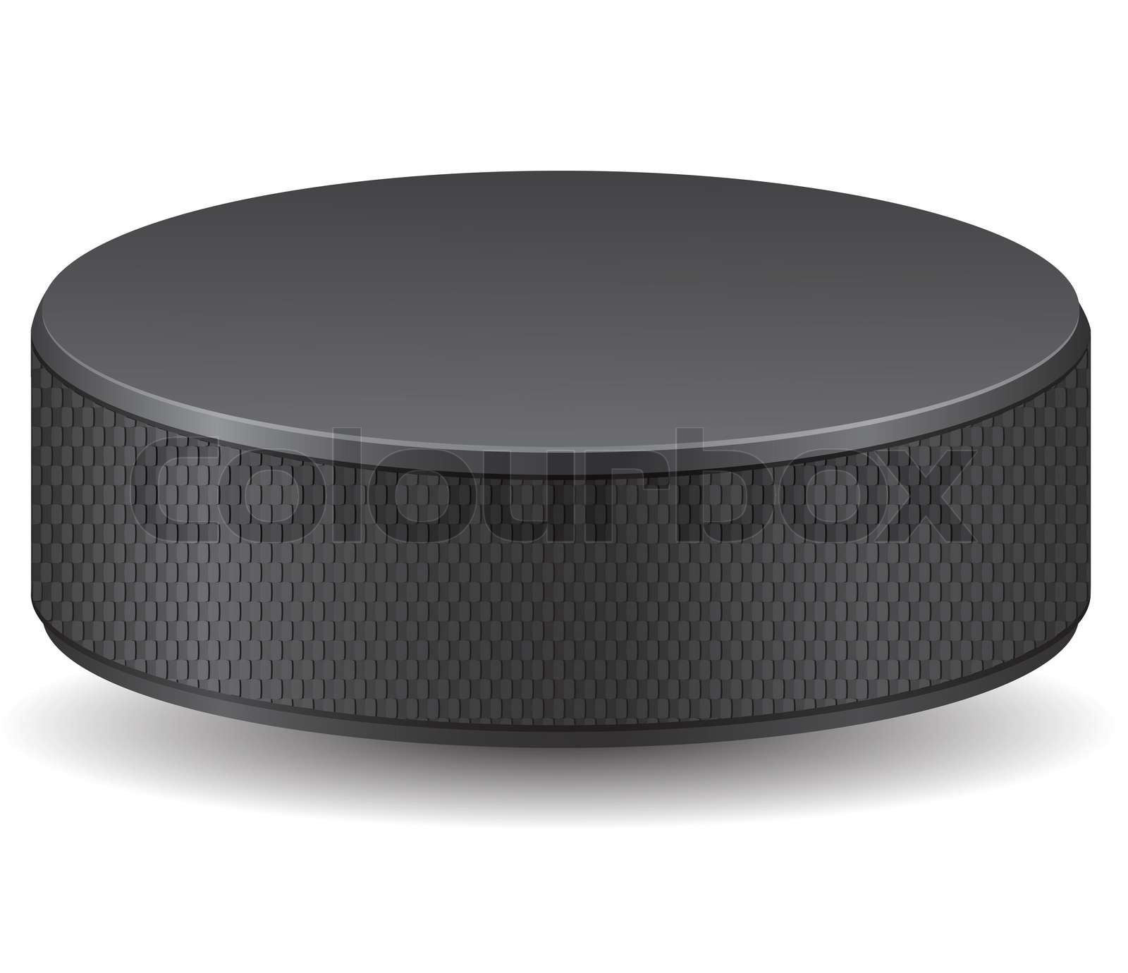 hockey puck illustration | Stock image | Colourbox