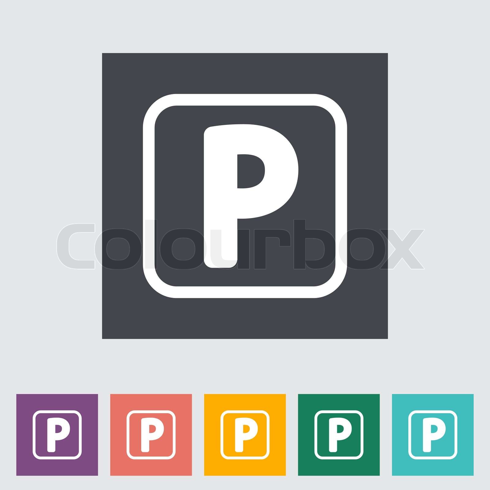 parkering symbol | Stock vektor | Colourbox