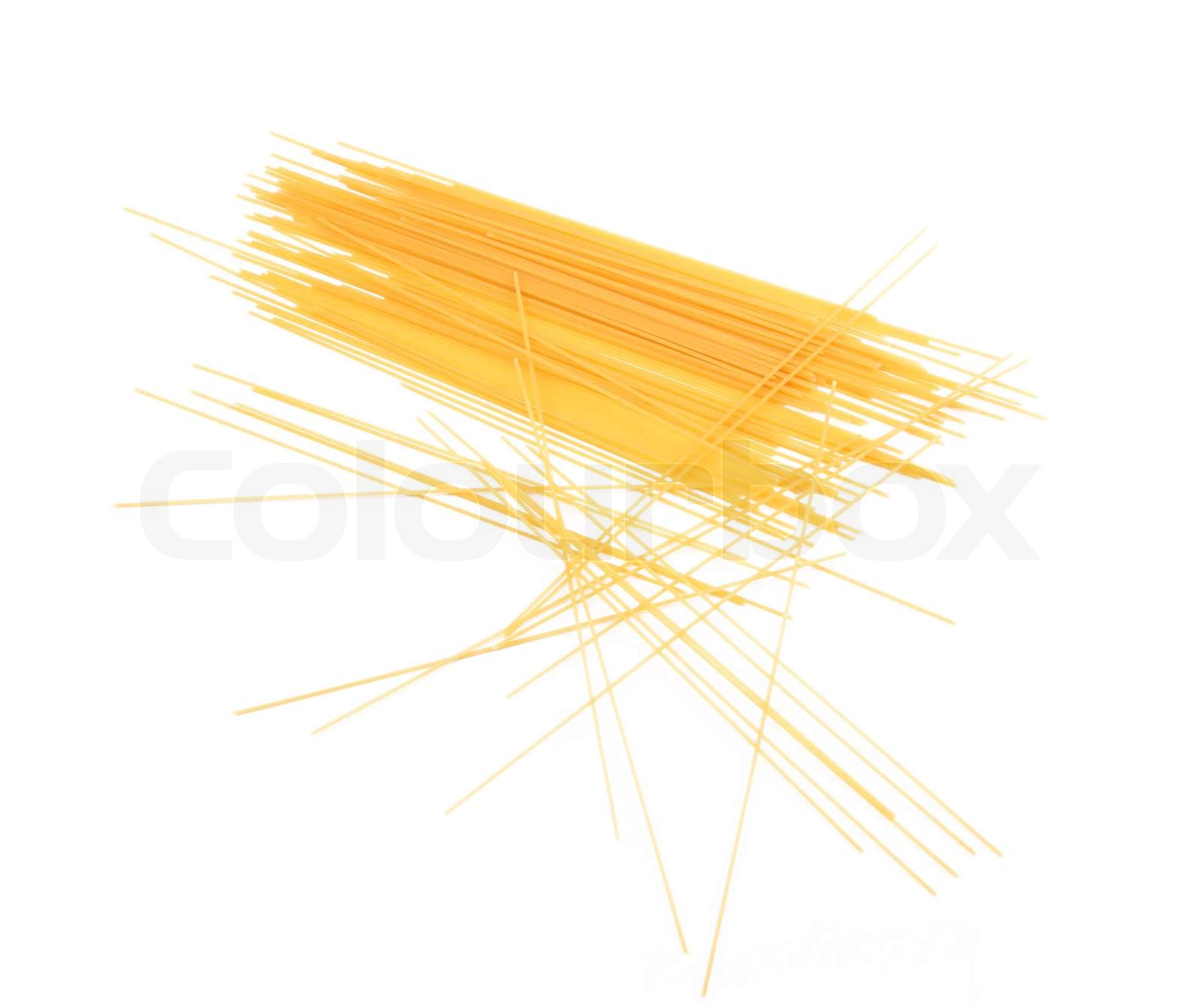 Spaghetti number three scattered | Stock image | Colourbox