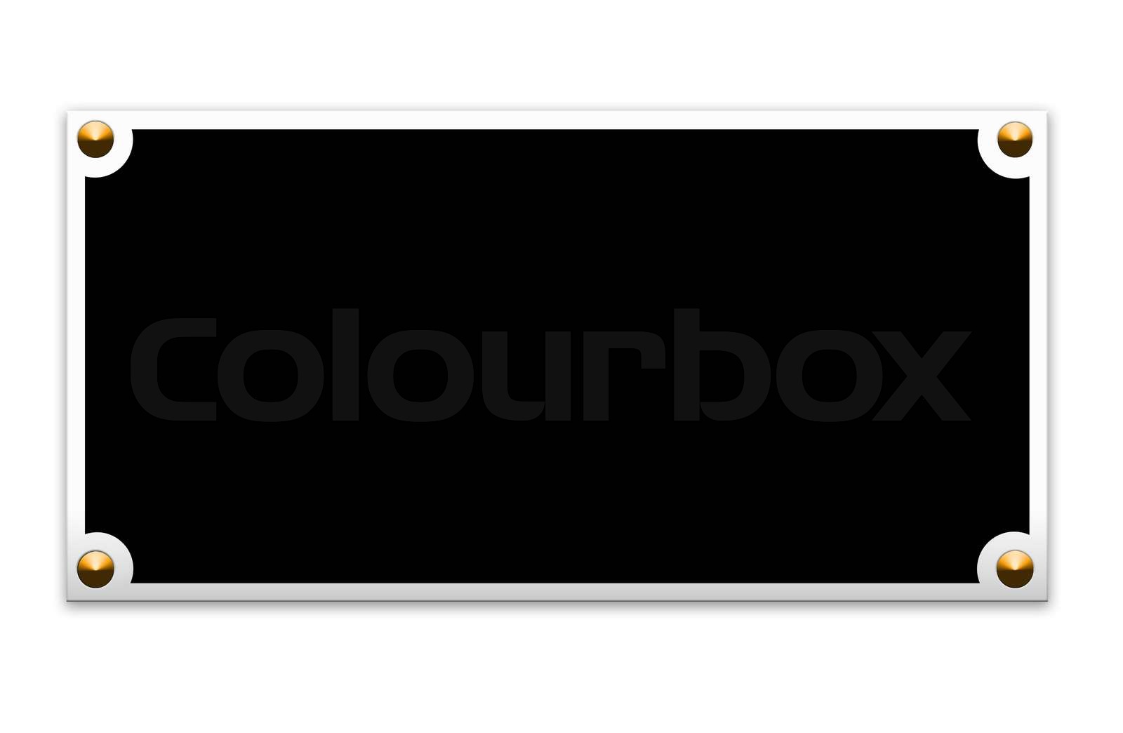 Metallic Border | Stock image | Colourbox