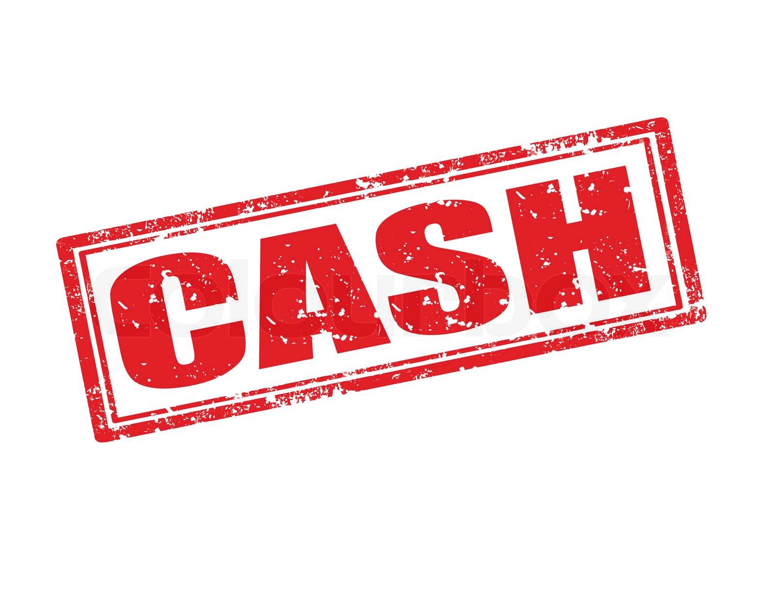 Cash-stamp | Stock vector | Colourbox