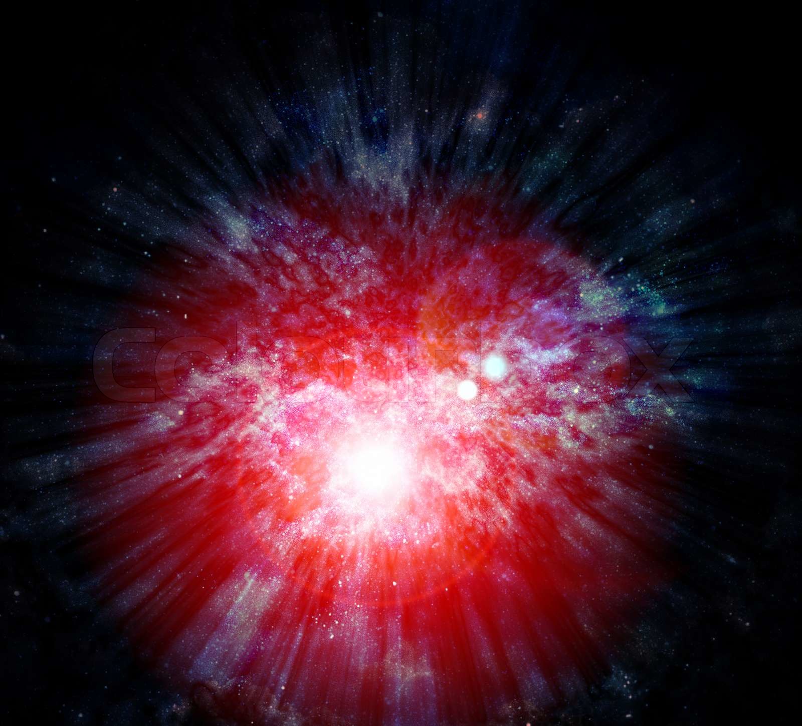 illustration of space with multiple stars | Stock image | Colourbox