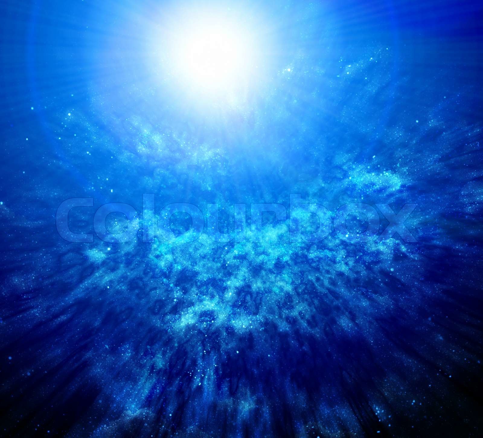 illustration of space with multiple stars | Stock image | Colourbox