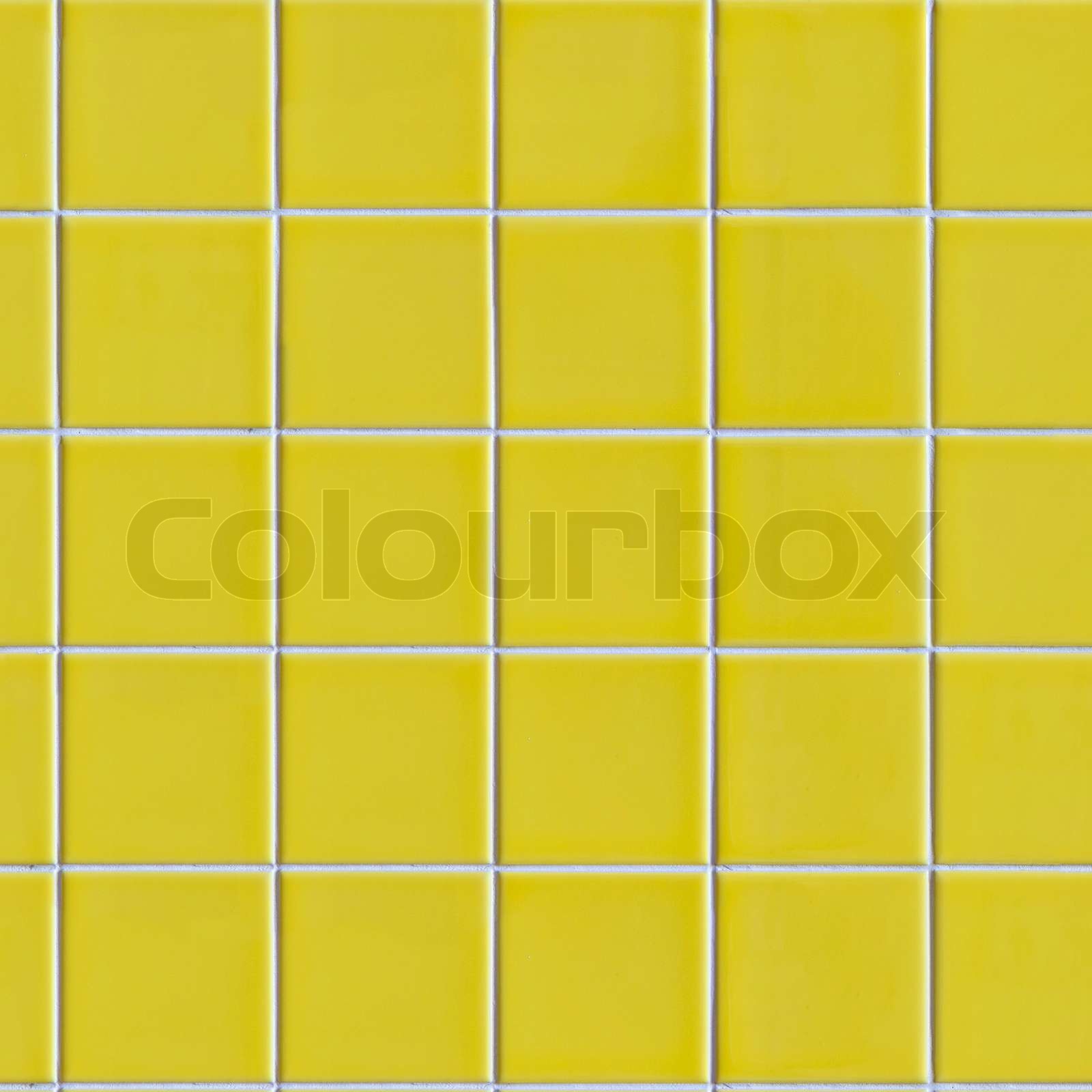 Yellow Tiles Seamless Texture | Stock image | Colourbox