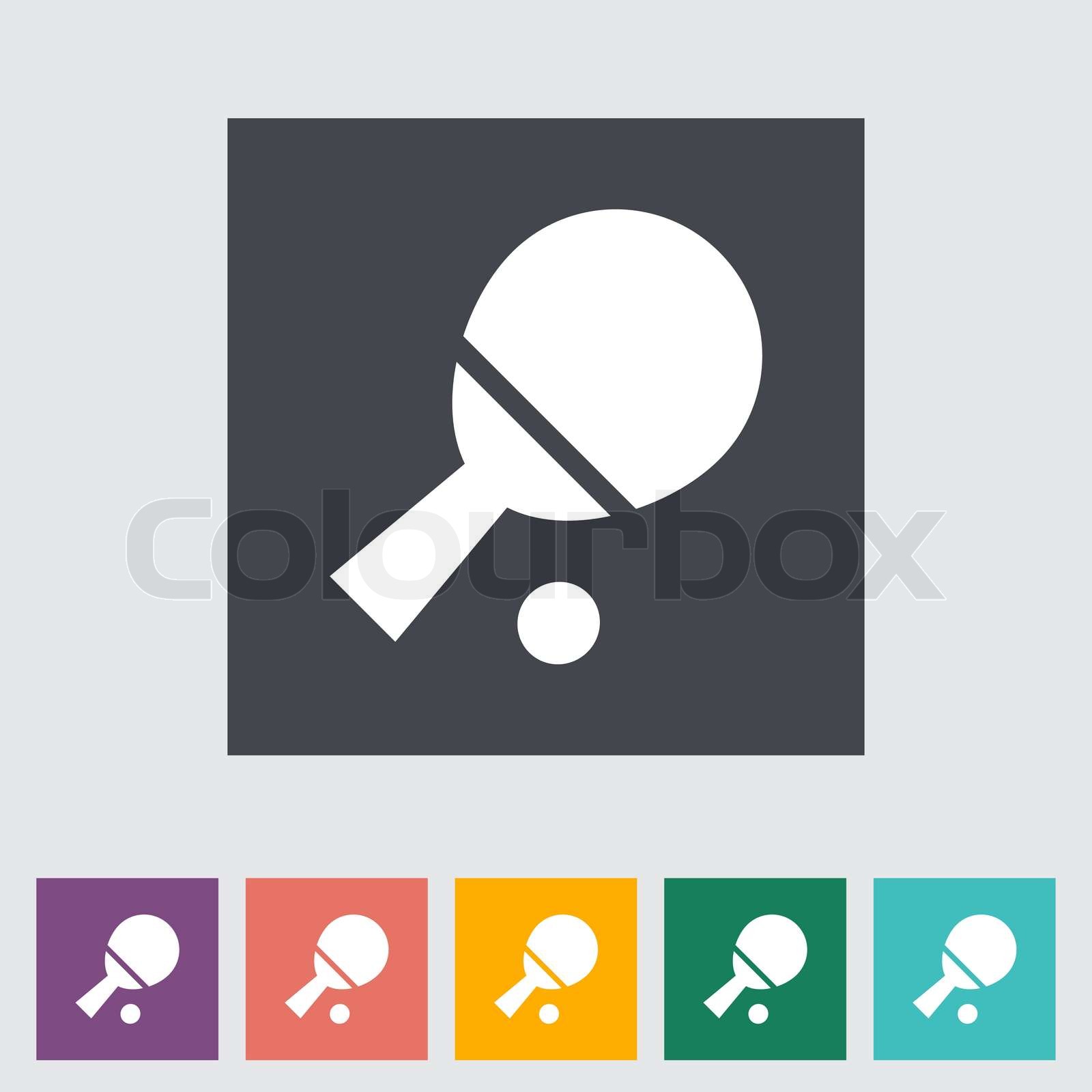 Table tennis | Stock vector | Colourbox