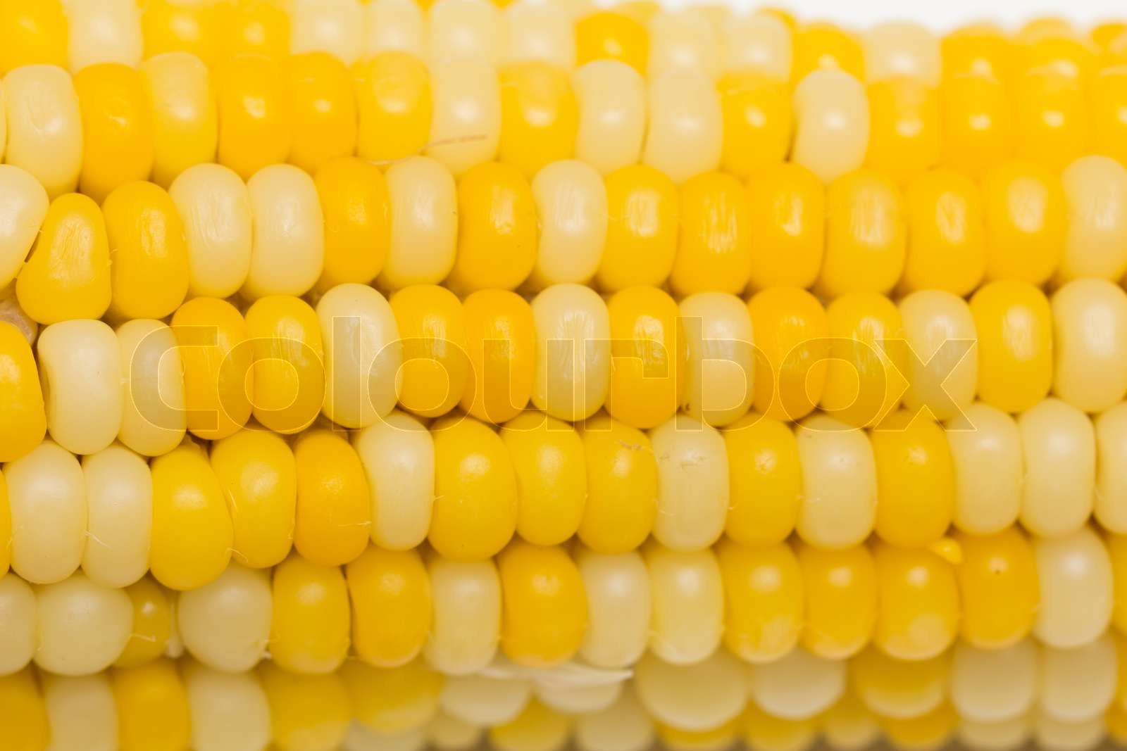 Hintergrund aus Mais Makro | Stock Bild | Colourbox
