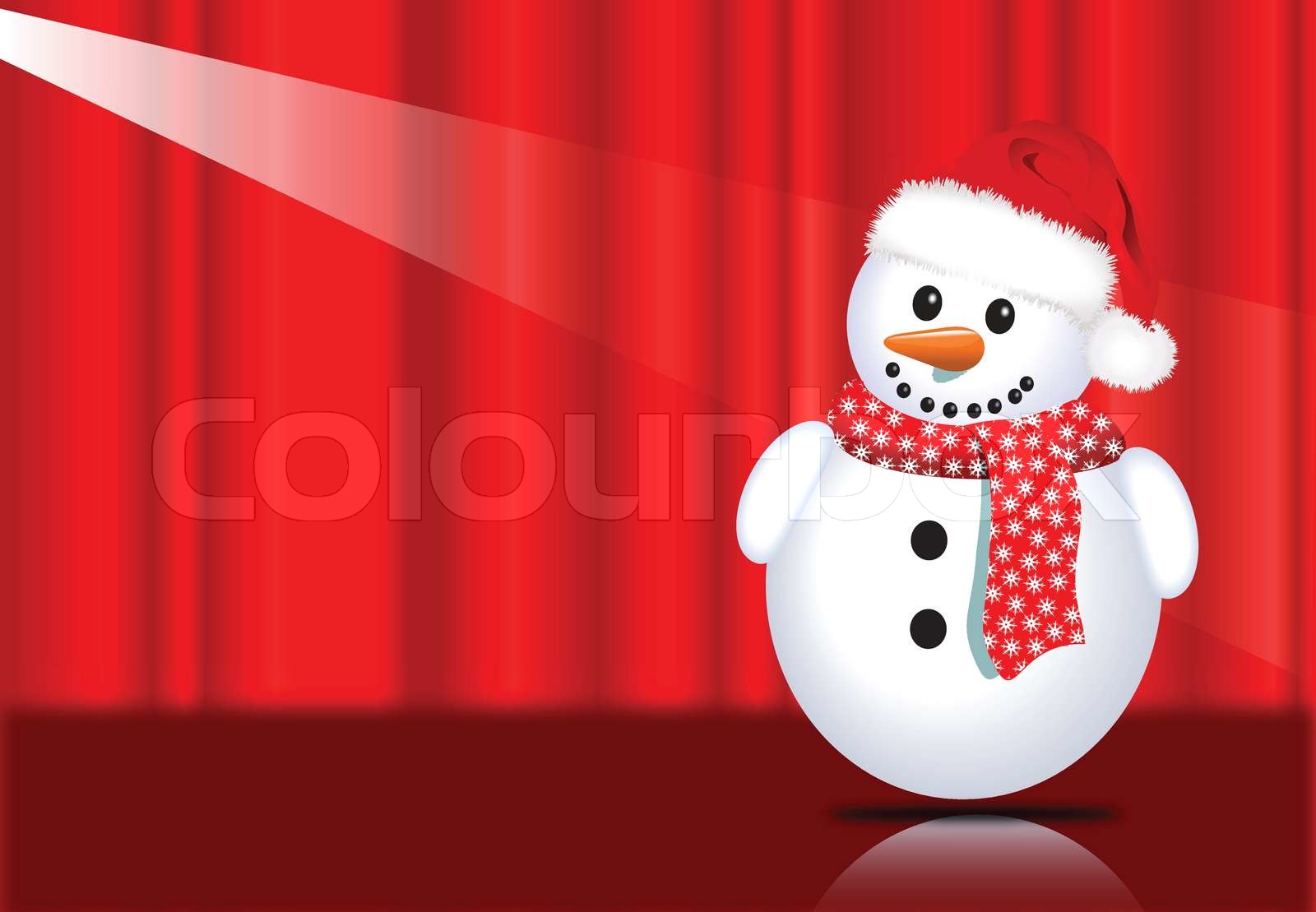 SNOWMAN STAGE | Stock vector | Colourbox