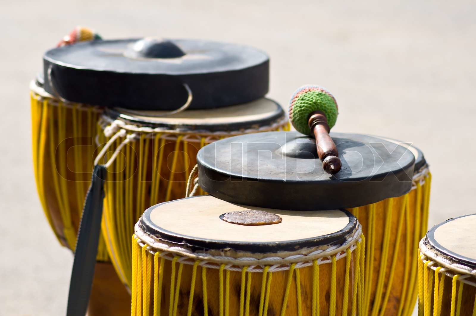 Thai traditional drum | Stock image | Colourbox