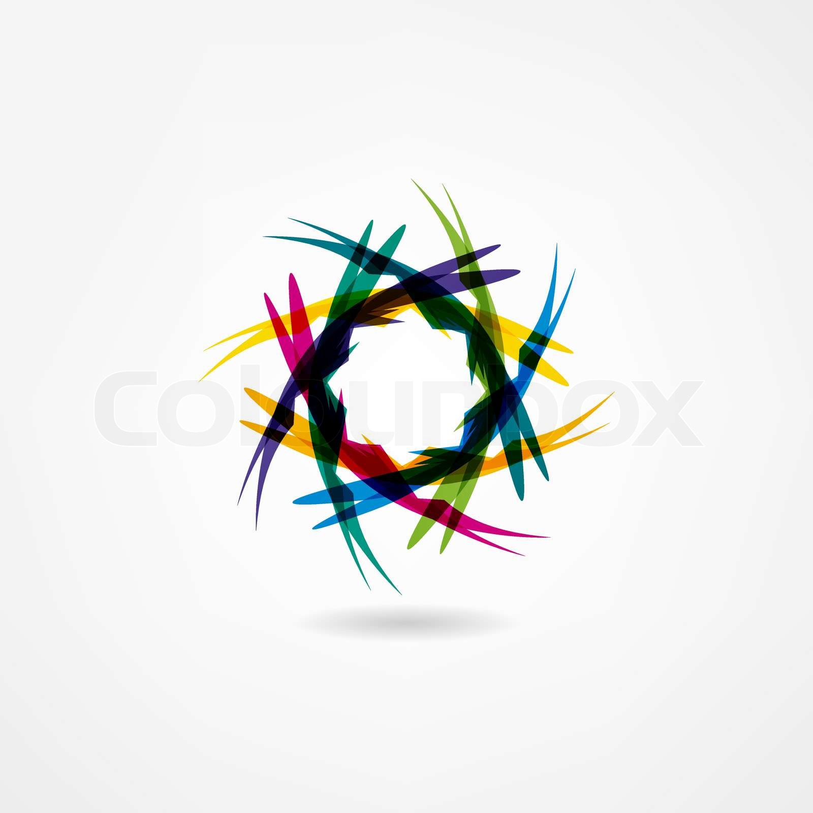 abstract icon | Stock vector | Colourbox
