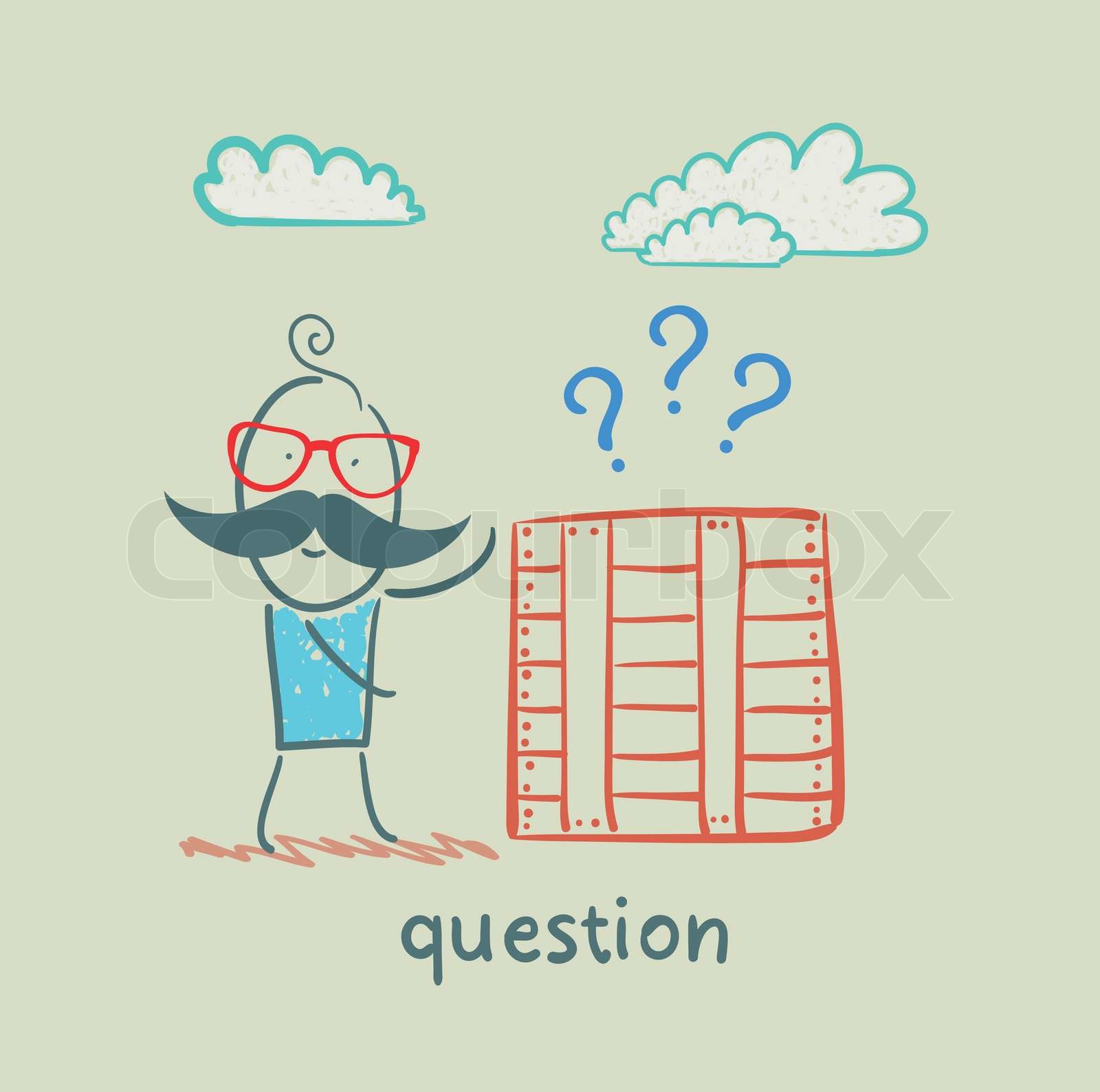 question | Stock vector | Colourbox